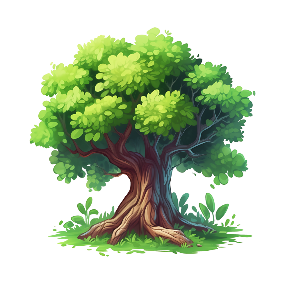 Illustration of trees isolated on background with 24786063 PNG