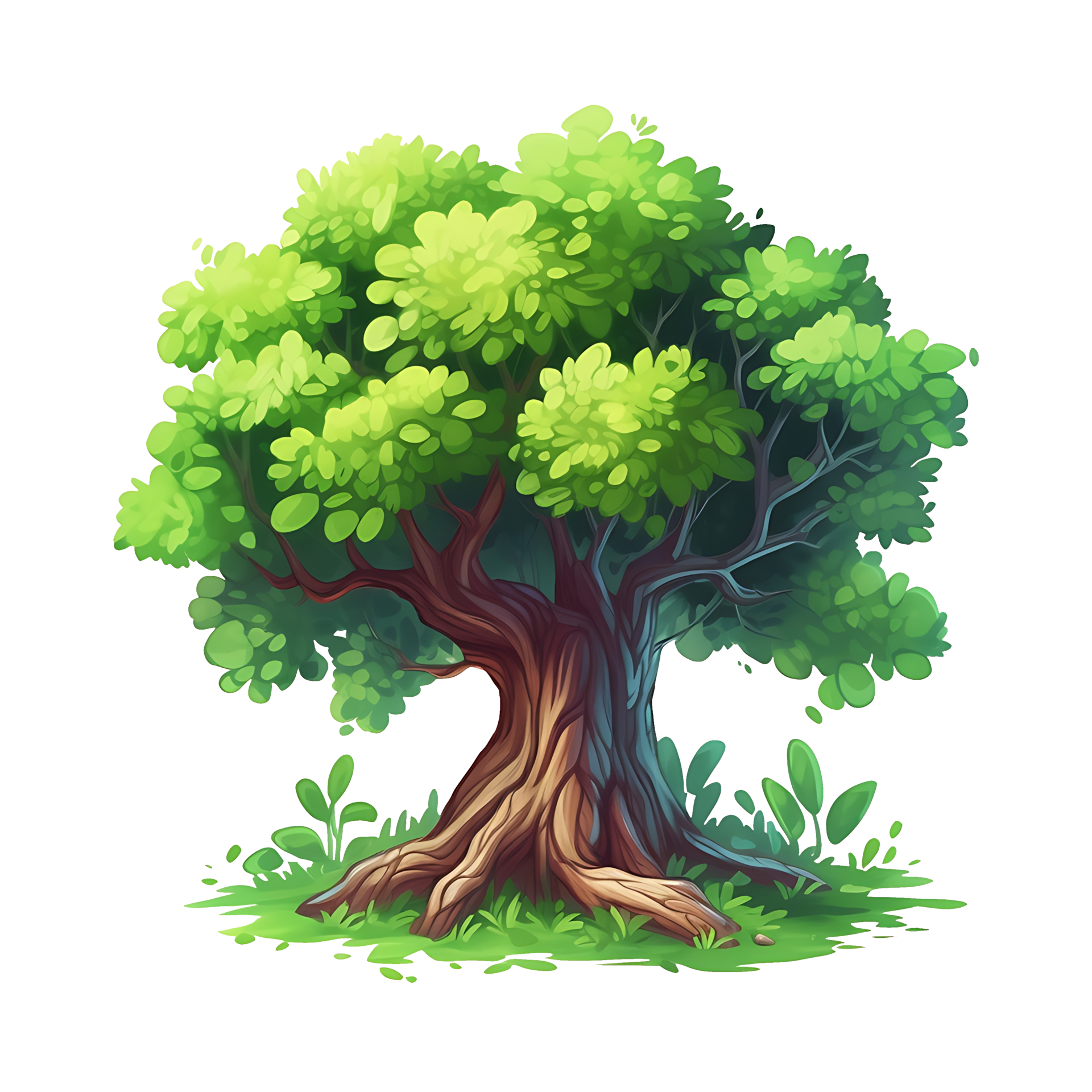 Illustration of trees isolated on background with 24786063 PNG