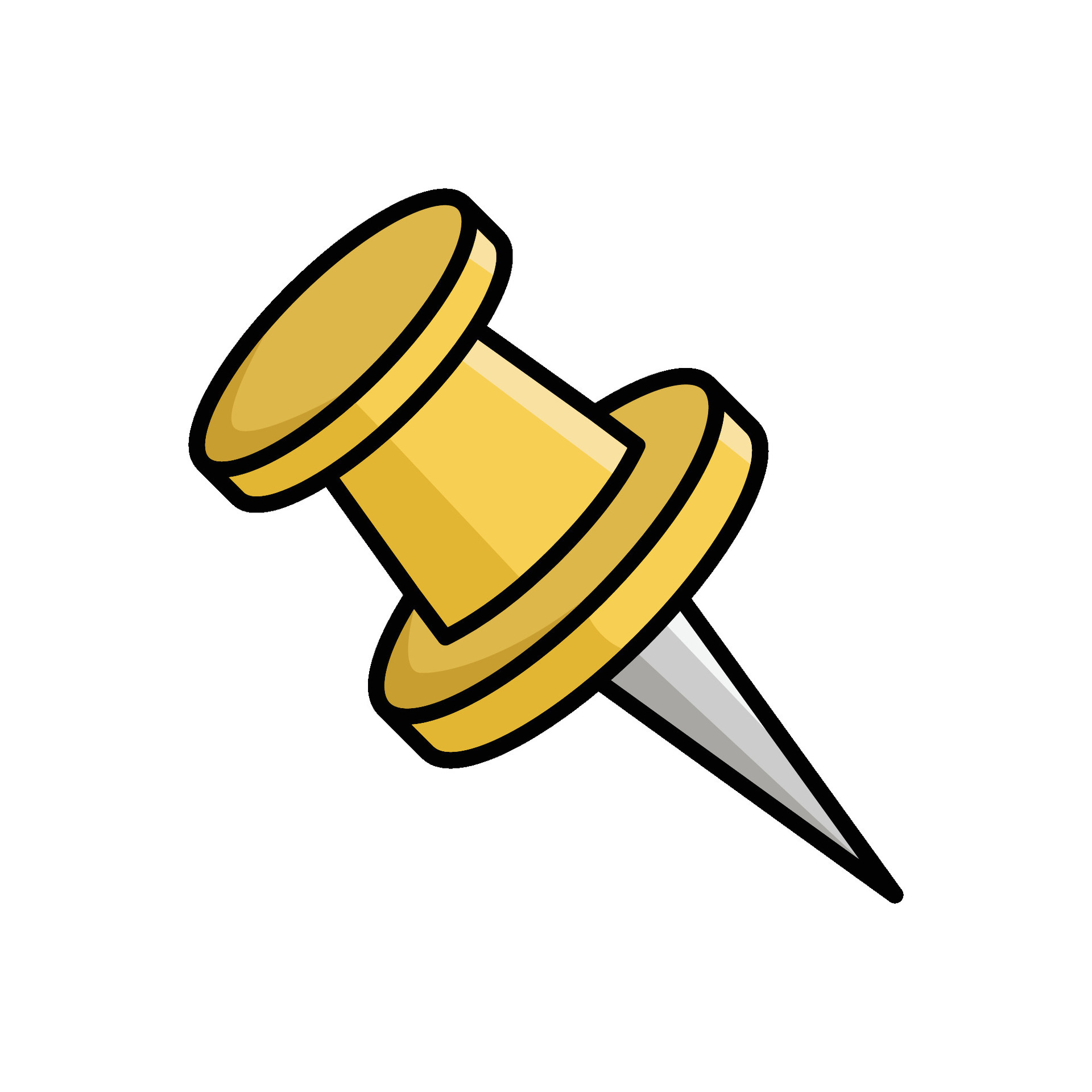 push pin icon vector design template simple and modern 24787784 Vector Art at Vecteezy