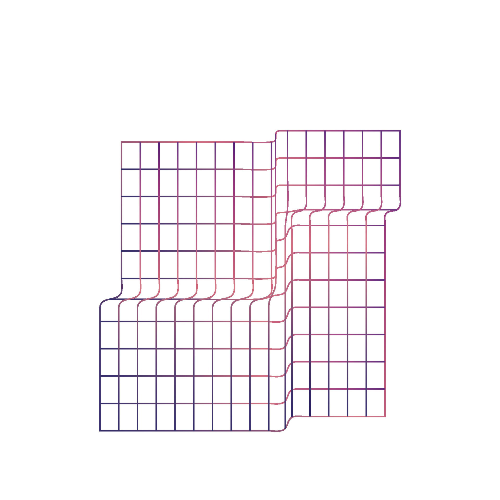 Gradient Distorted Grid 24788604 Vector Art at Vecteezy