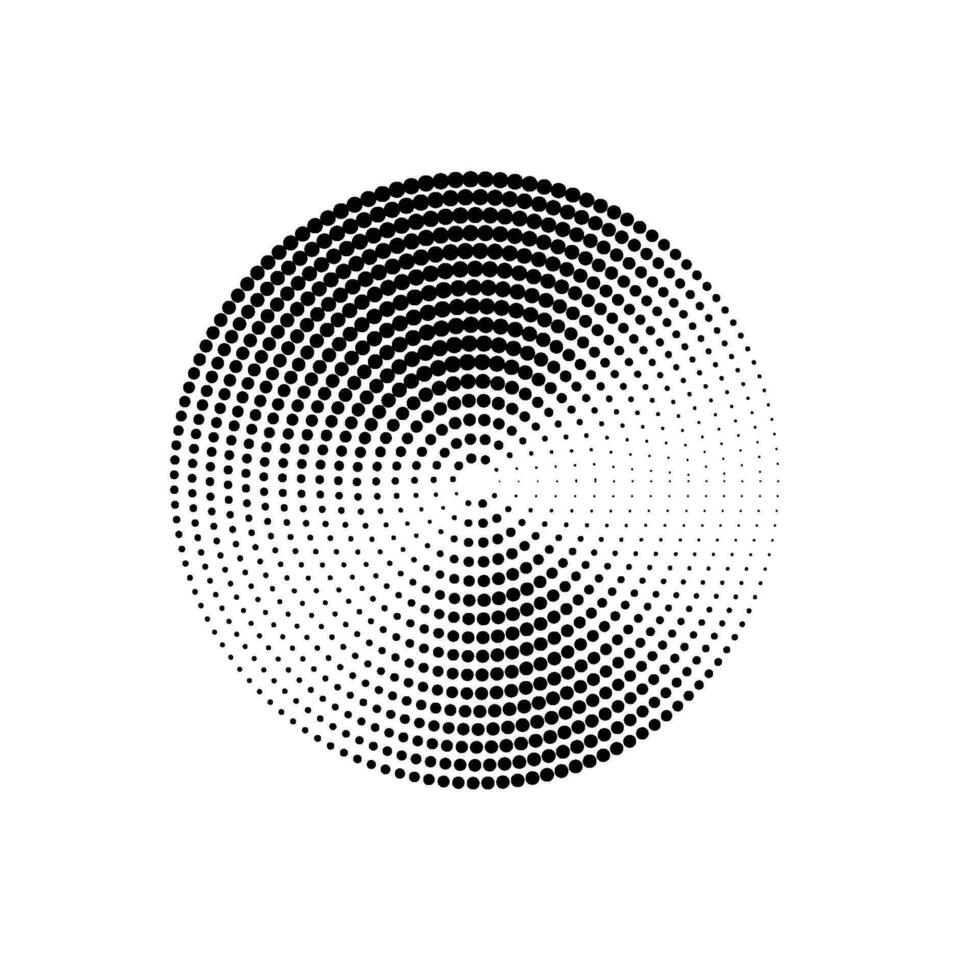 Halftone Circle Dots 24788826 Vector Art at Vecteezy
