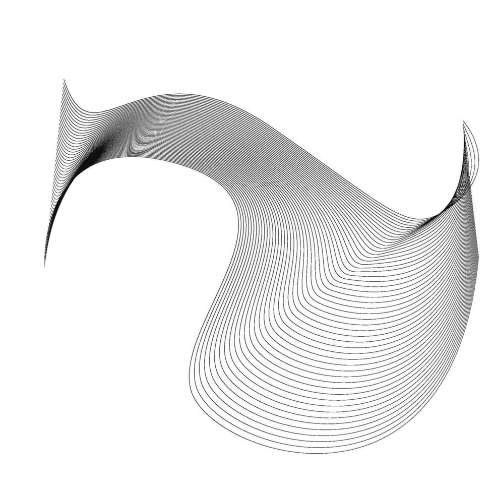 Abstract Wave Line Element 24788828 Vector Art at Vecteezy