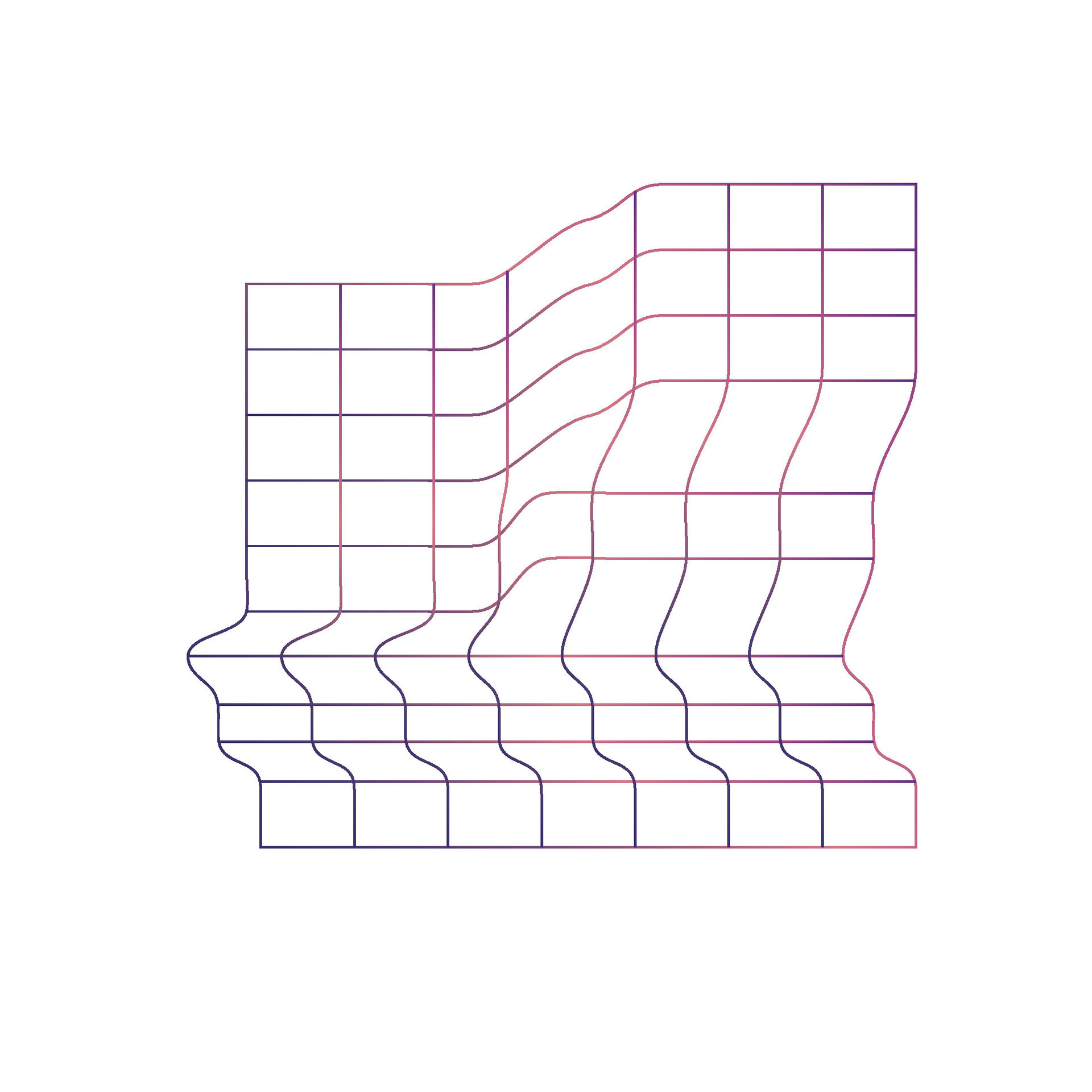 Gradient Distorted Grid 24788863 Vector Art at Vecteezy