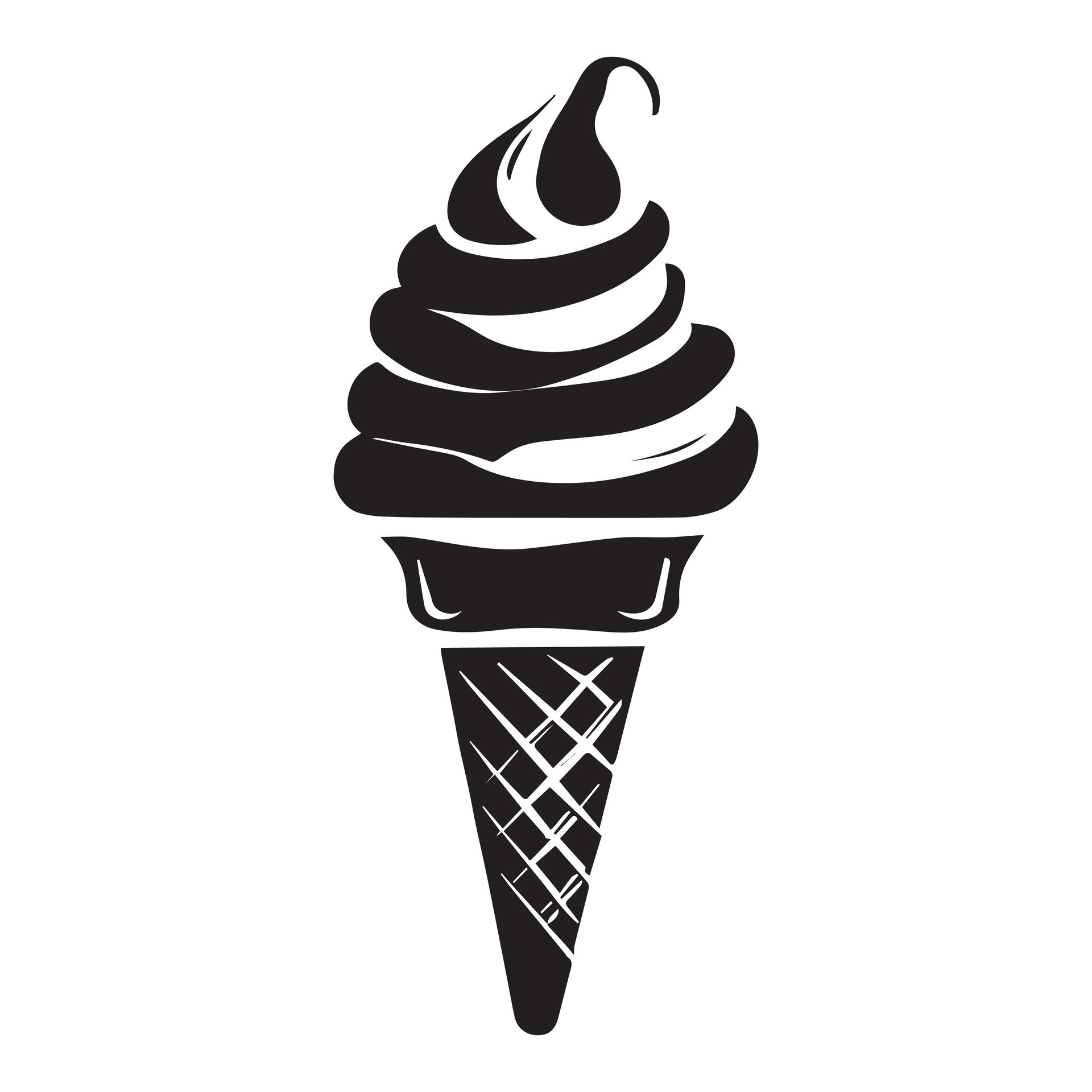 Ice Cream Vector silhouette Illustration 24790101 Vector Art at Vecteezy Ice Cream Vector silhouette Illustration 24790101 Vector Art at Vecteezy