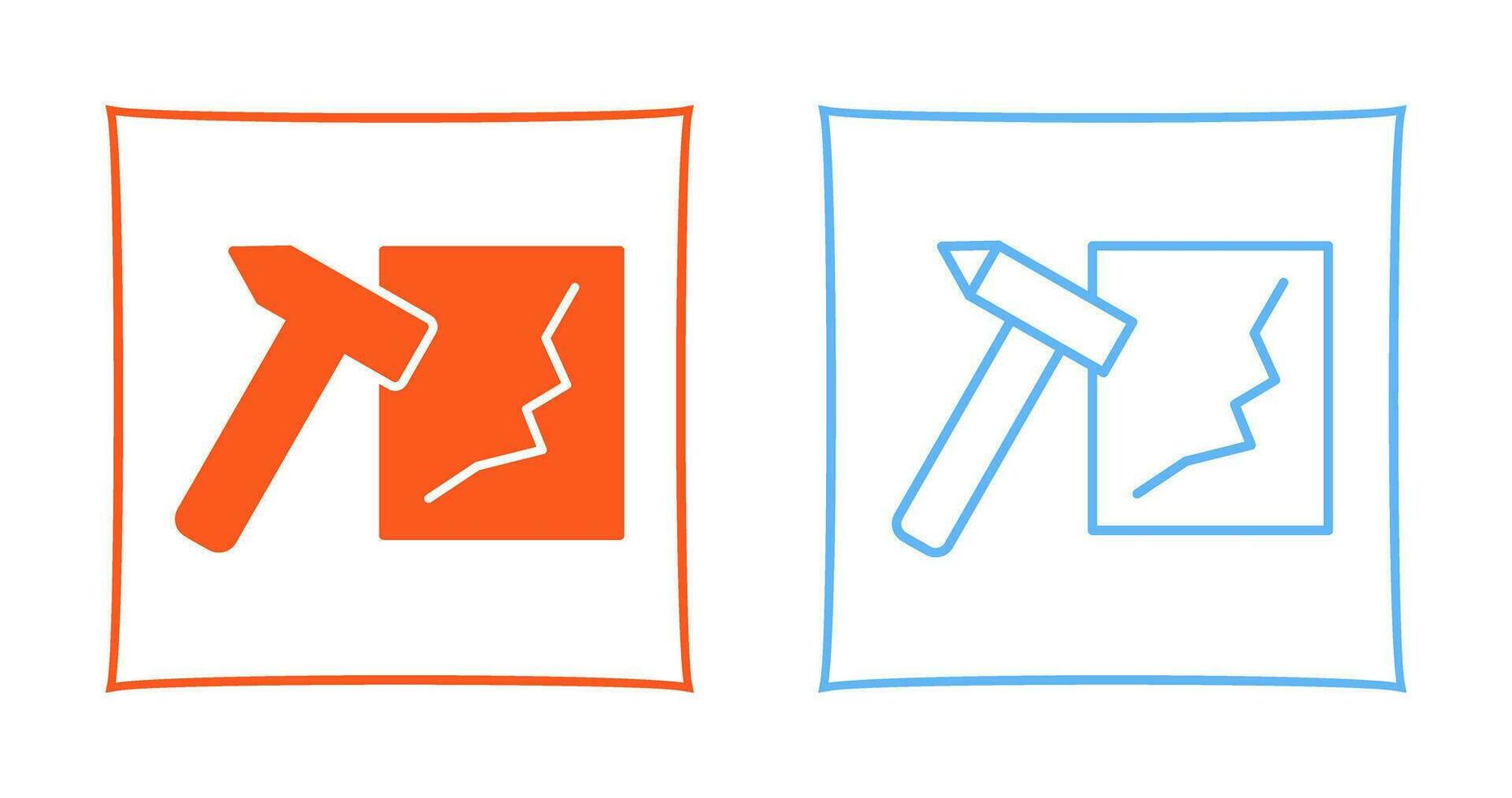 Unique Break Glass Vector Icon 24794714 Vector Art At Vecteezy