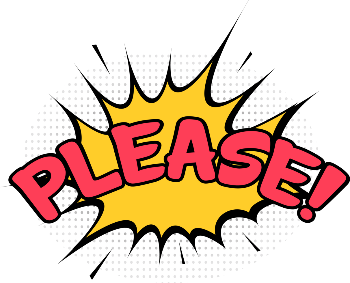 Please Begging Clipart