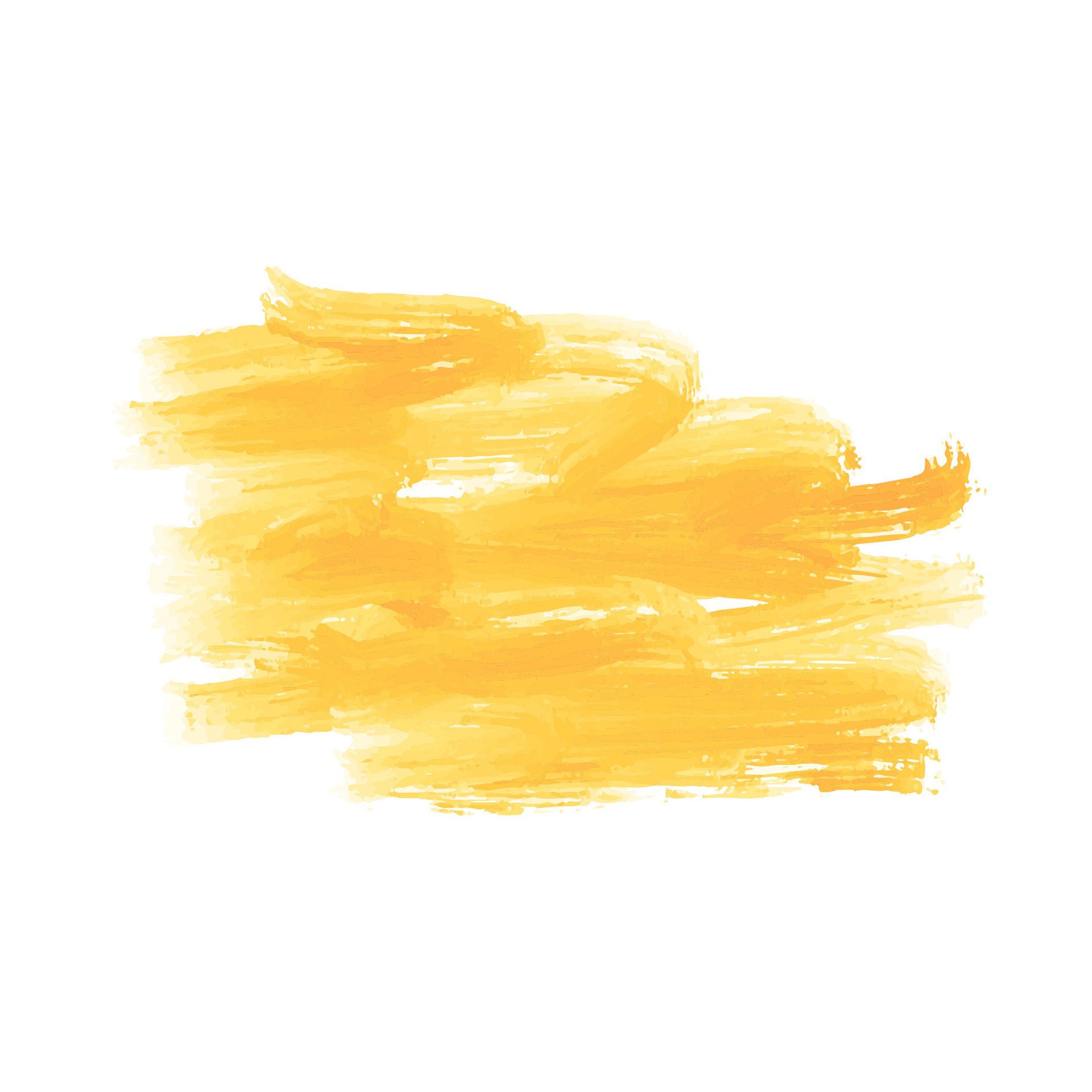Abstract yellow watercolor brush stroke design background 24802042 ...