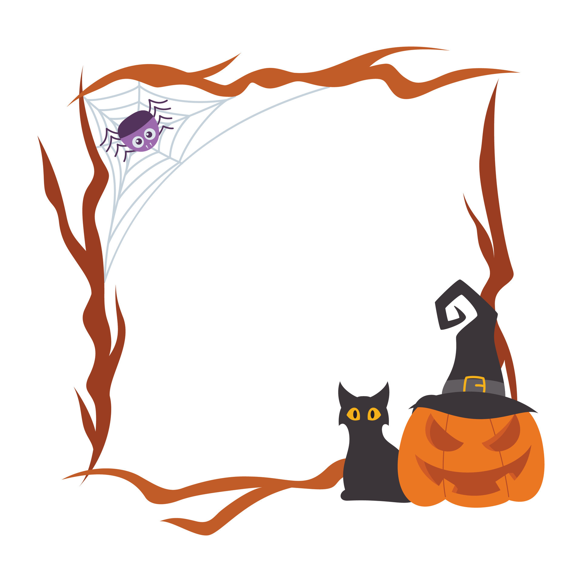Halloween Borders For Invitations