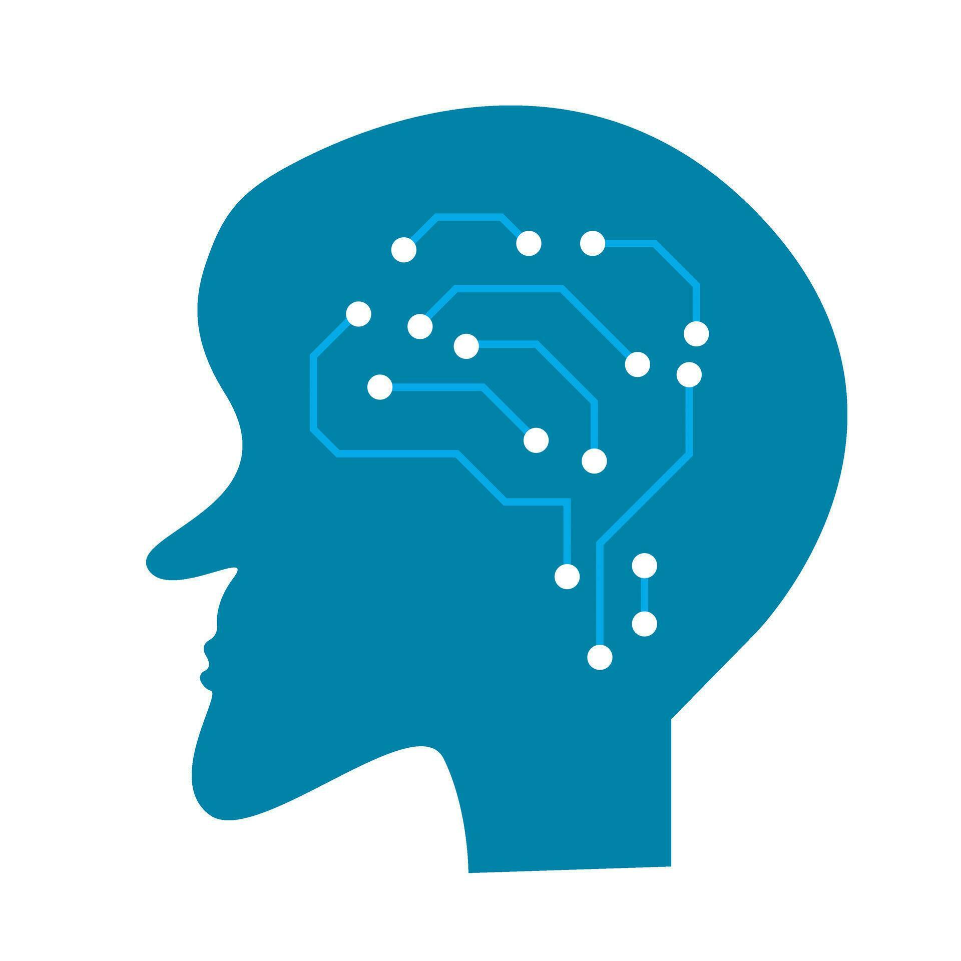 Artificial intelligence flat icon elements for business ai symbol ...