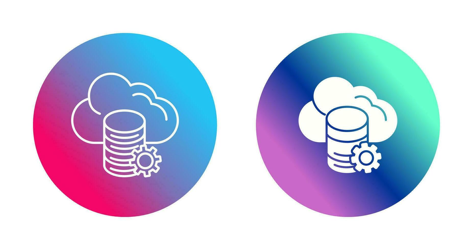Cloud Data Vector Icon 24805514 Vector Art at Vecteezy