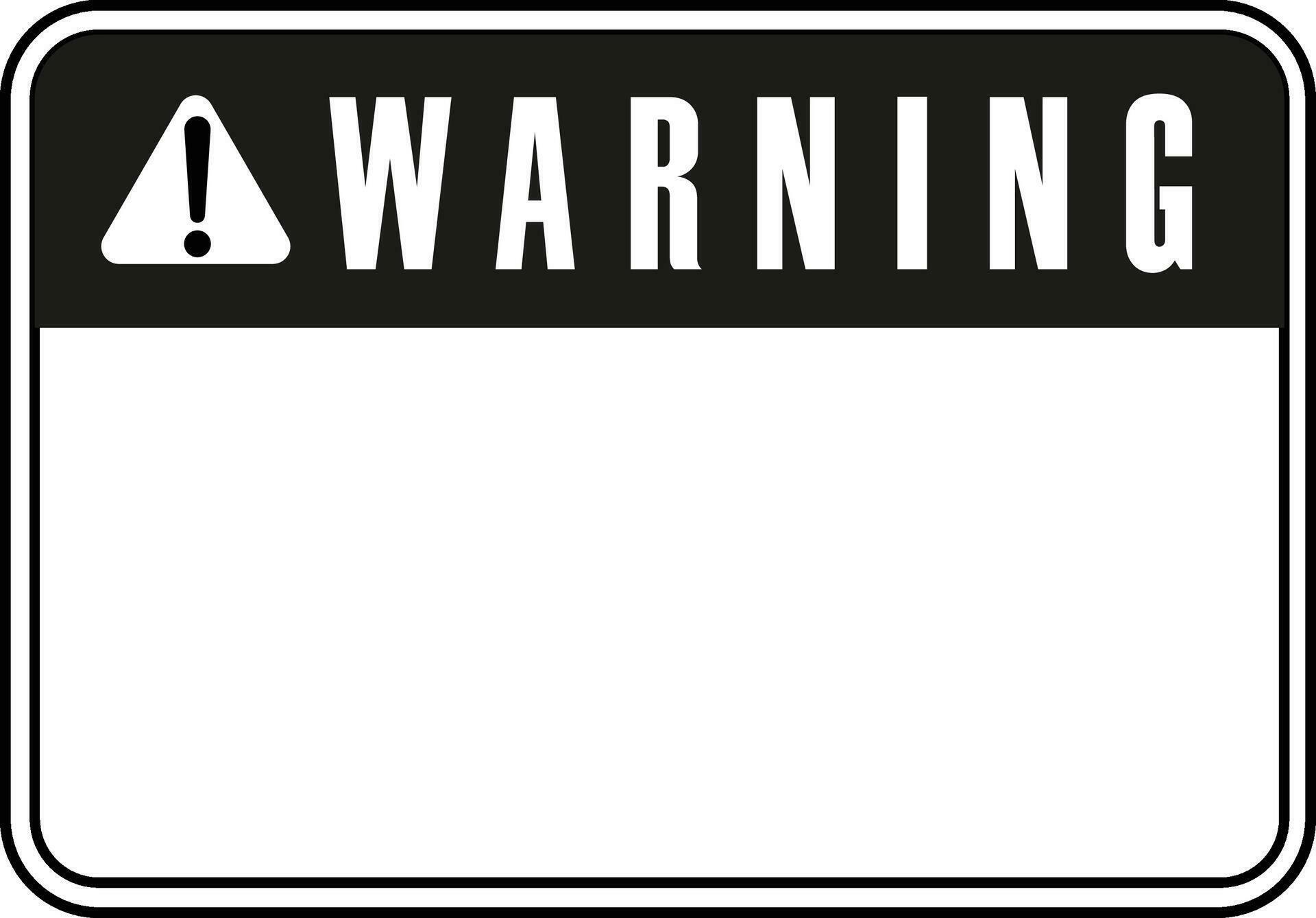 Warning sign triangle 24812117 Vector Art at Vecteezy