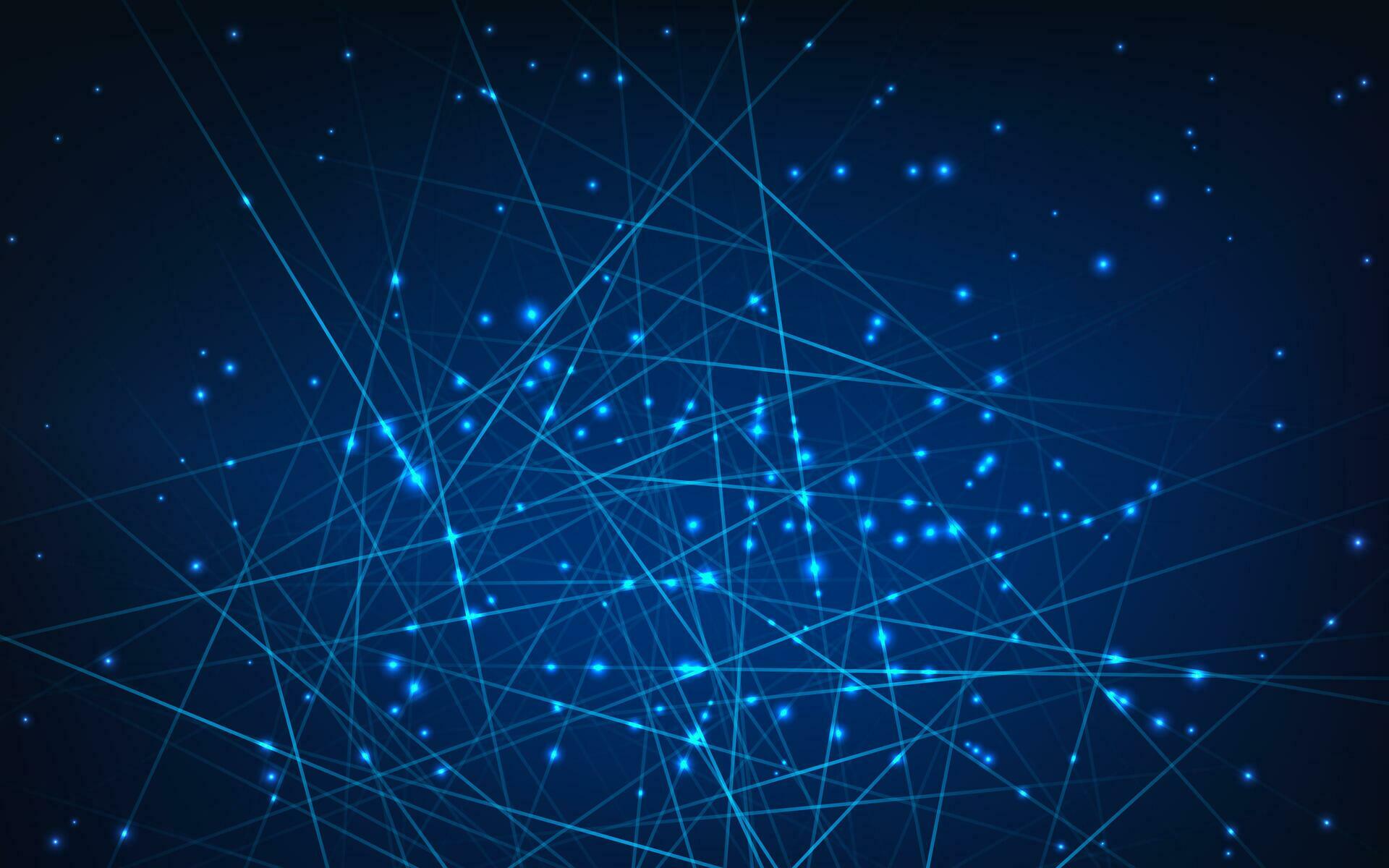 Neural Networks. AI. Artificial intelligence and deep learning concept ...