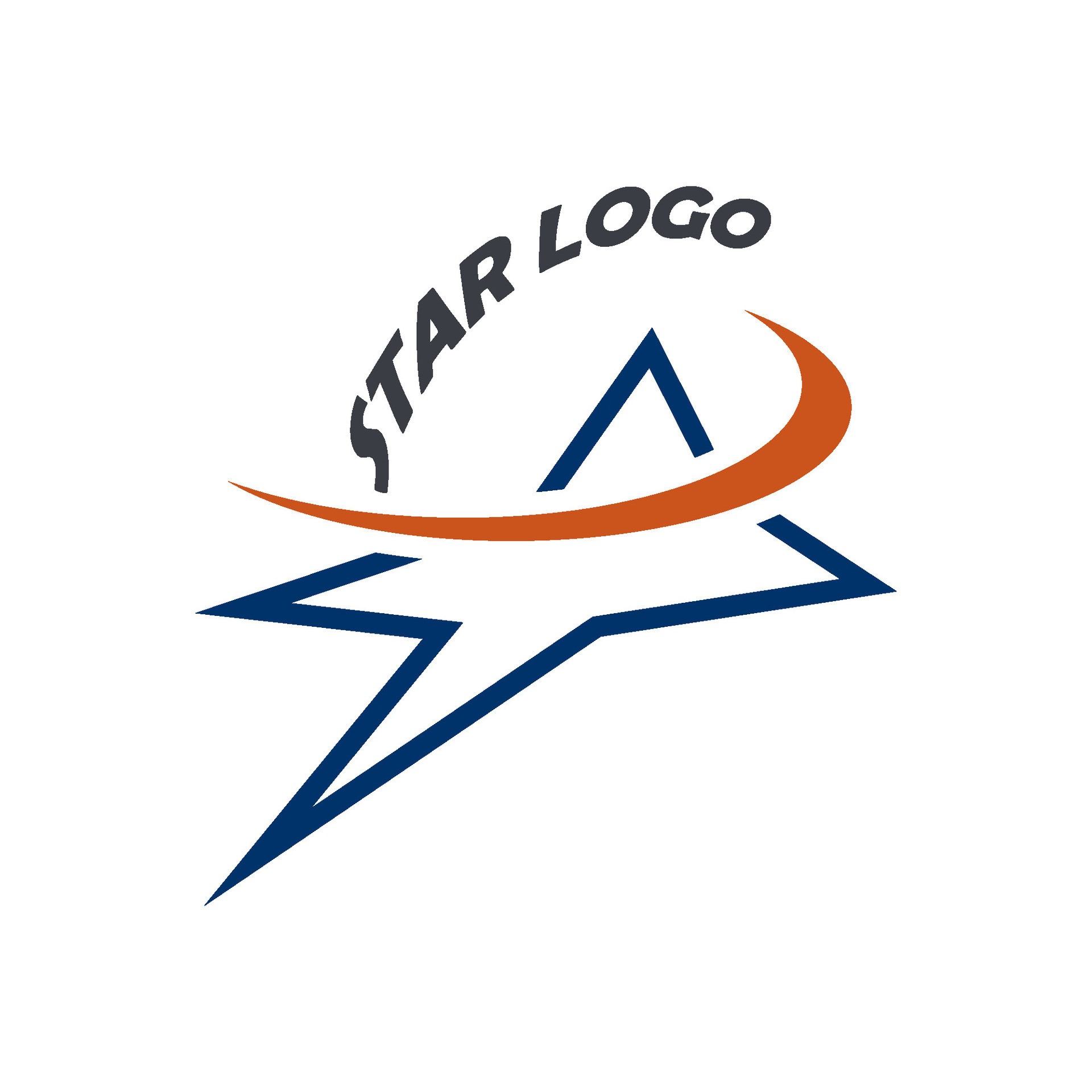 estrella logo vector 24812310 Vector en Vecteezy