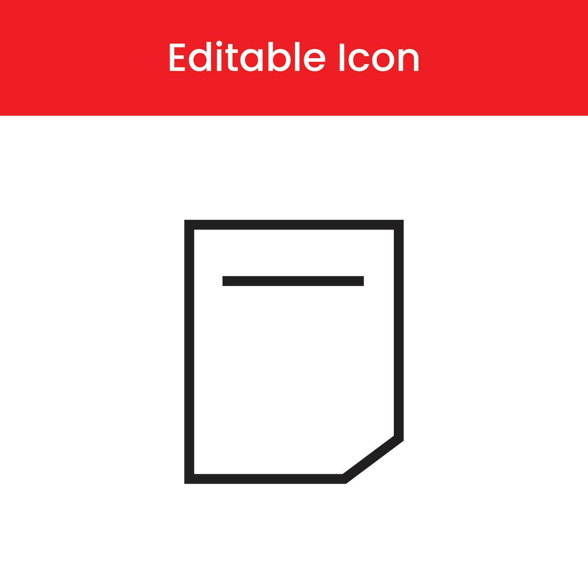 Document file icon, Document file outline icon, Document file vector ...