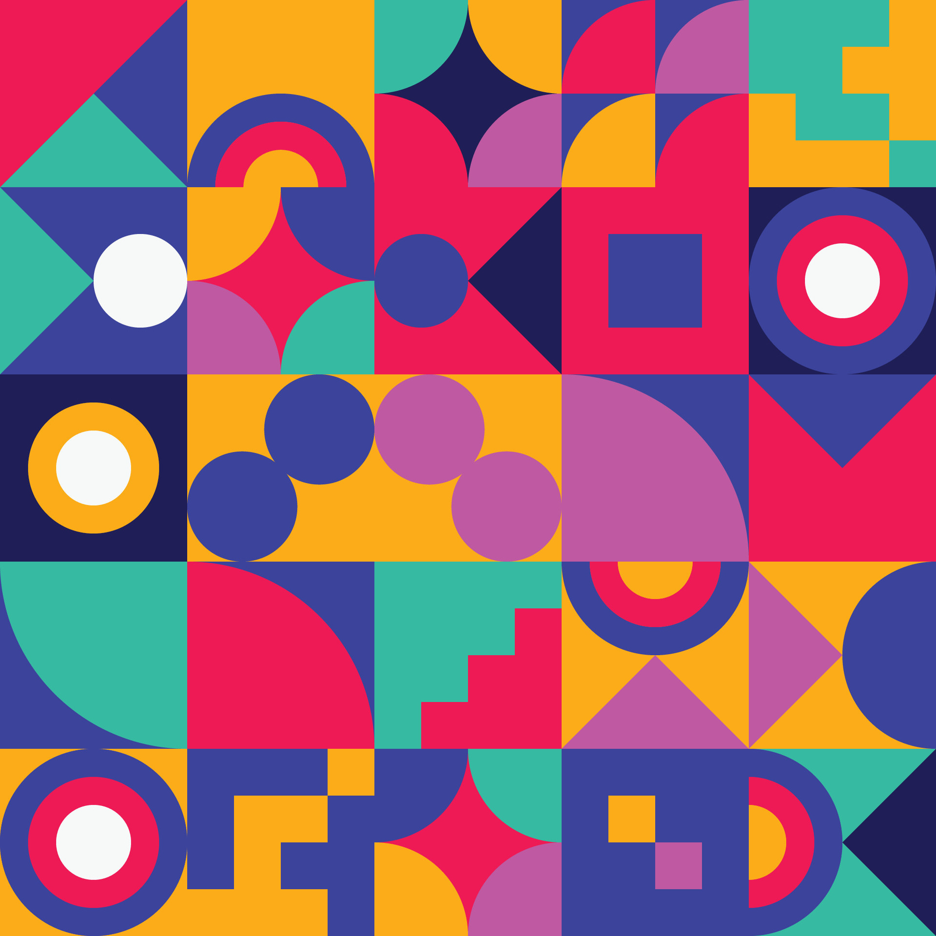 Geometric design element halftone graphic colorful shapes line vector ...