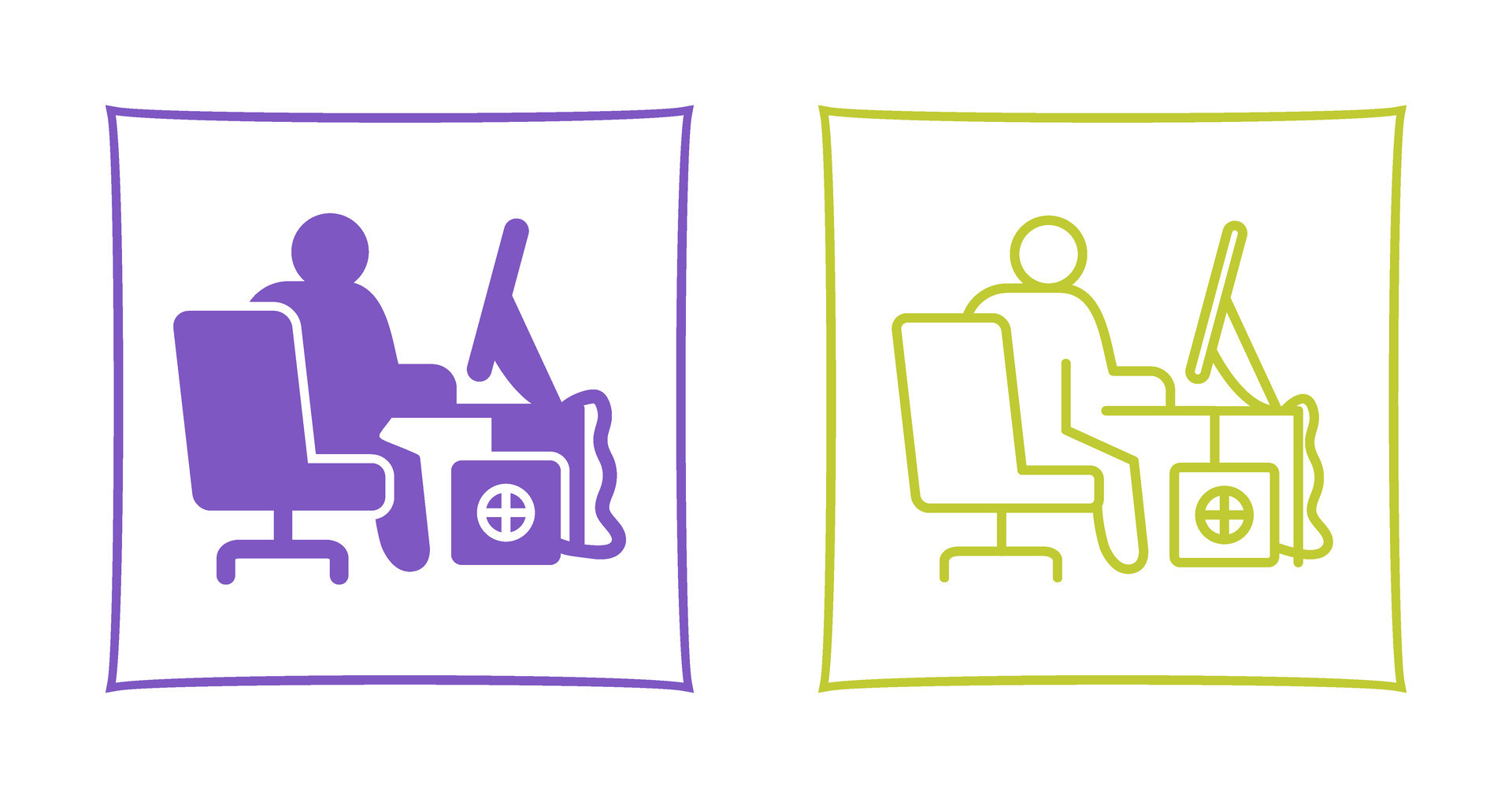 Computer Worker Vector Icon 24813283 Vector Art at Vecteezy