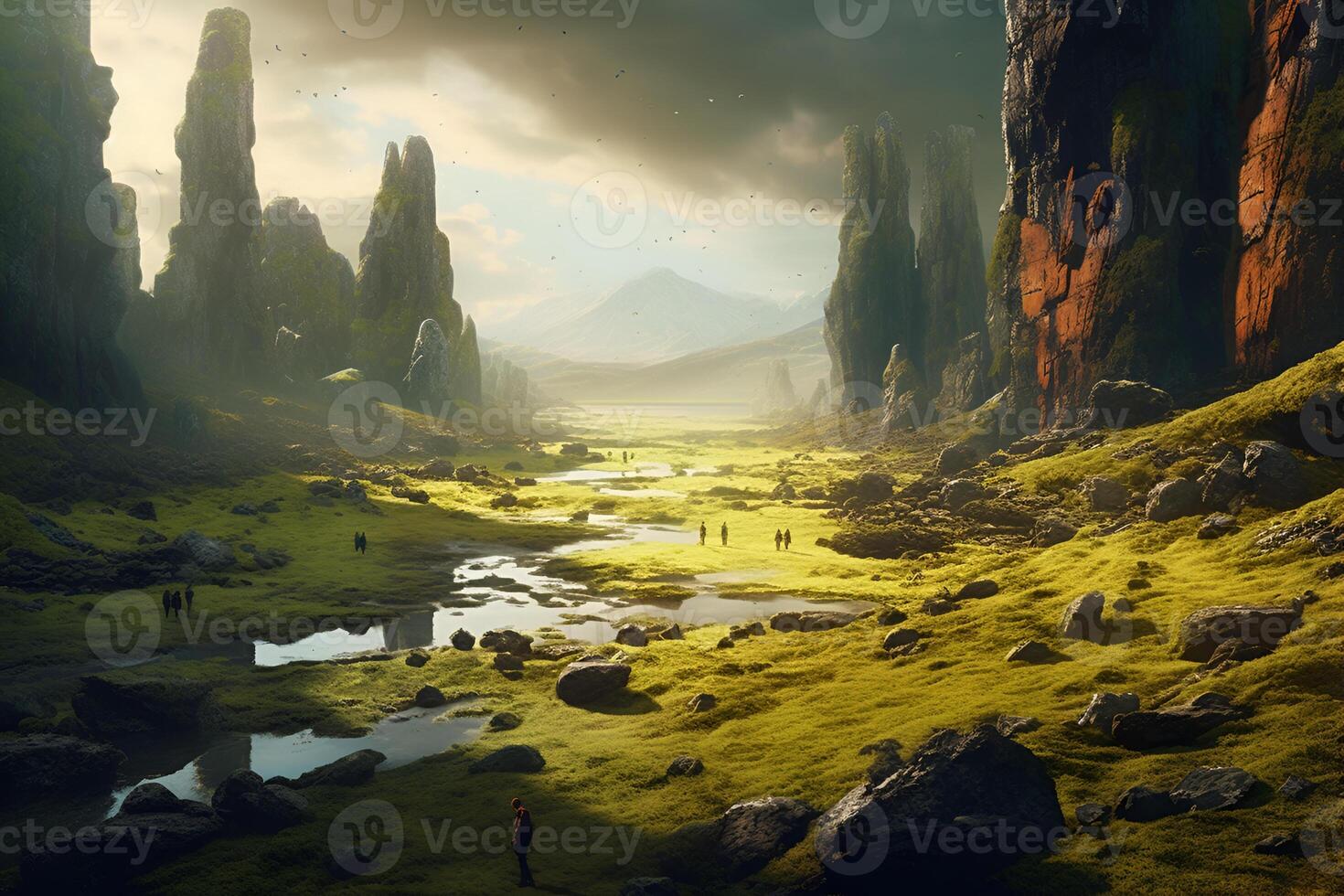 Cinematic landscape of beautiful nature and castle 24816216 Stock Photo ... Cinematic landscape of beautiful nature and castle 24816216 Stock Photo ...