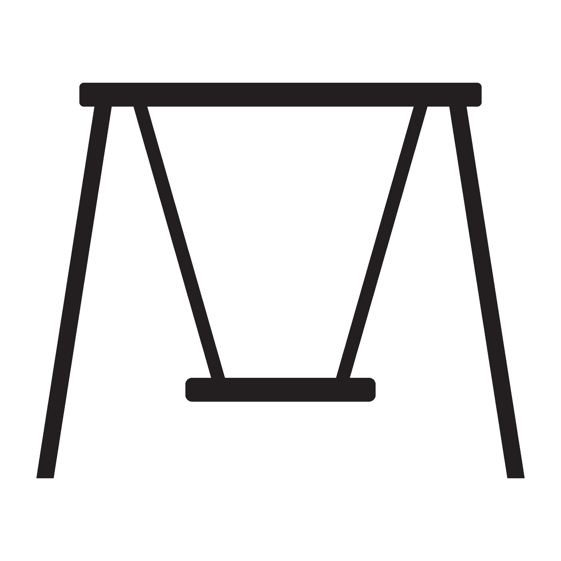 Swing Icon Vector 24816733 Vector Art At Vecteezy