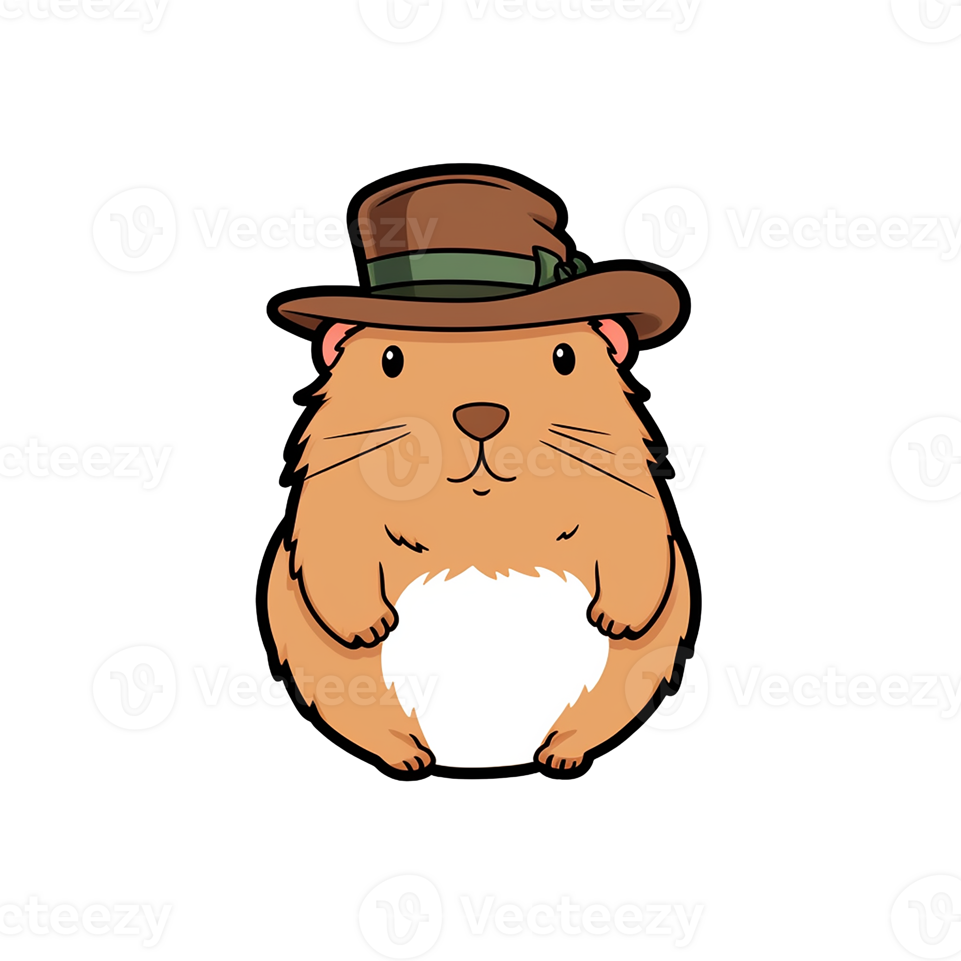 Capybara cute cartoon hiphop isolated on transparent background, ai ... Capybara cute cartoon hiphop isolated on transparent background, ai ...