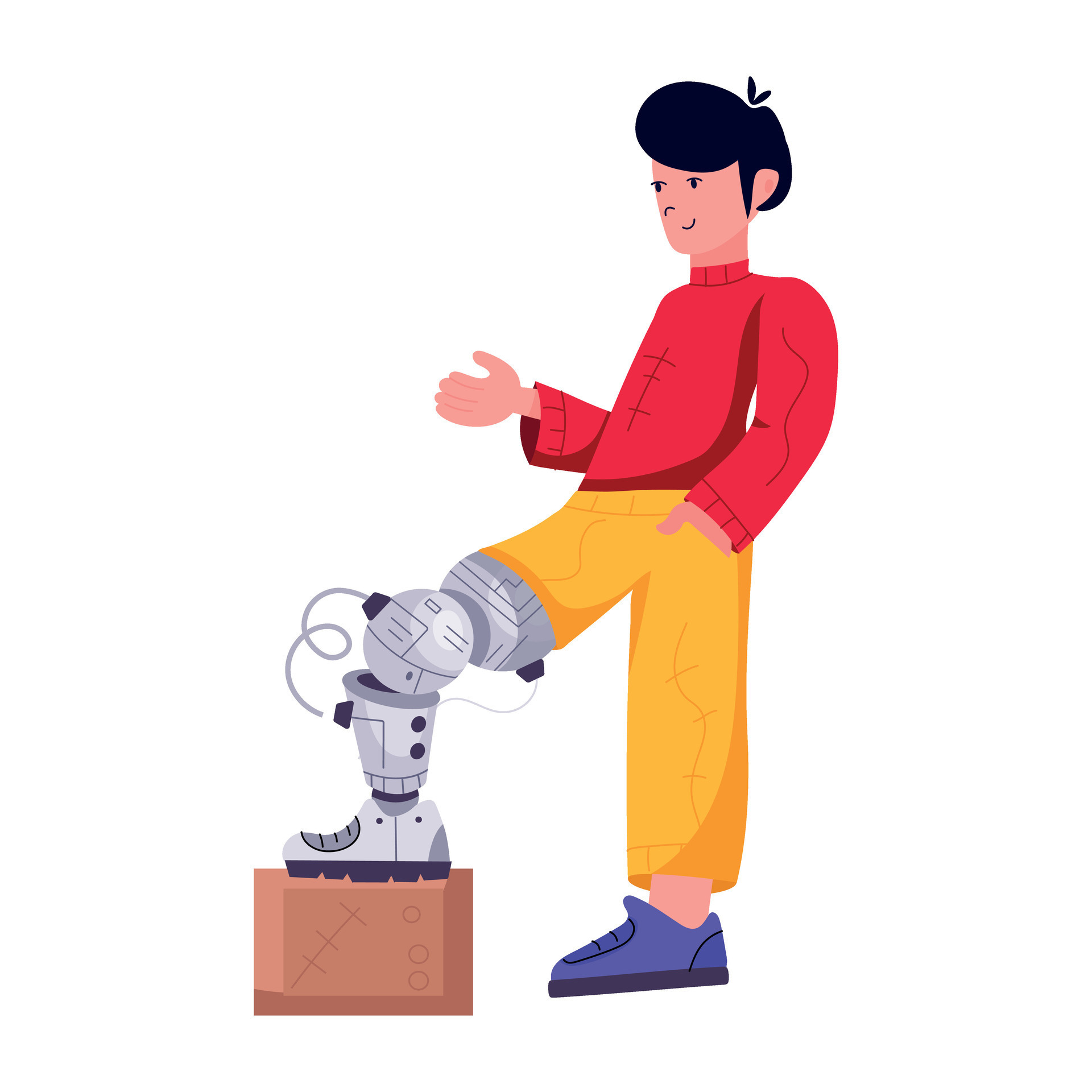 Trendy Robot Concepts 24822025 Vector Art at Vecteezy Trendy Robot Concepts 24822025 Vector Art at Vecteezy
