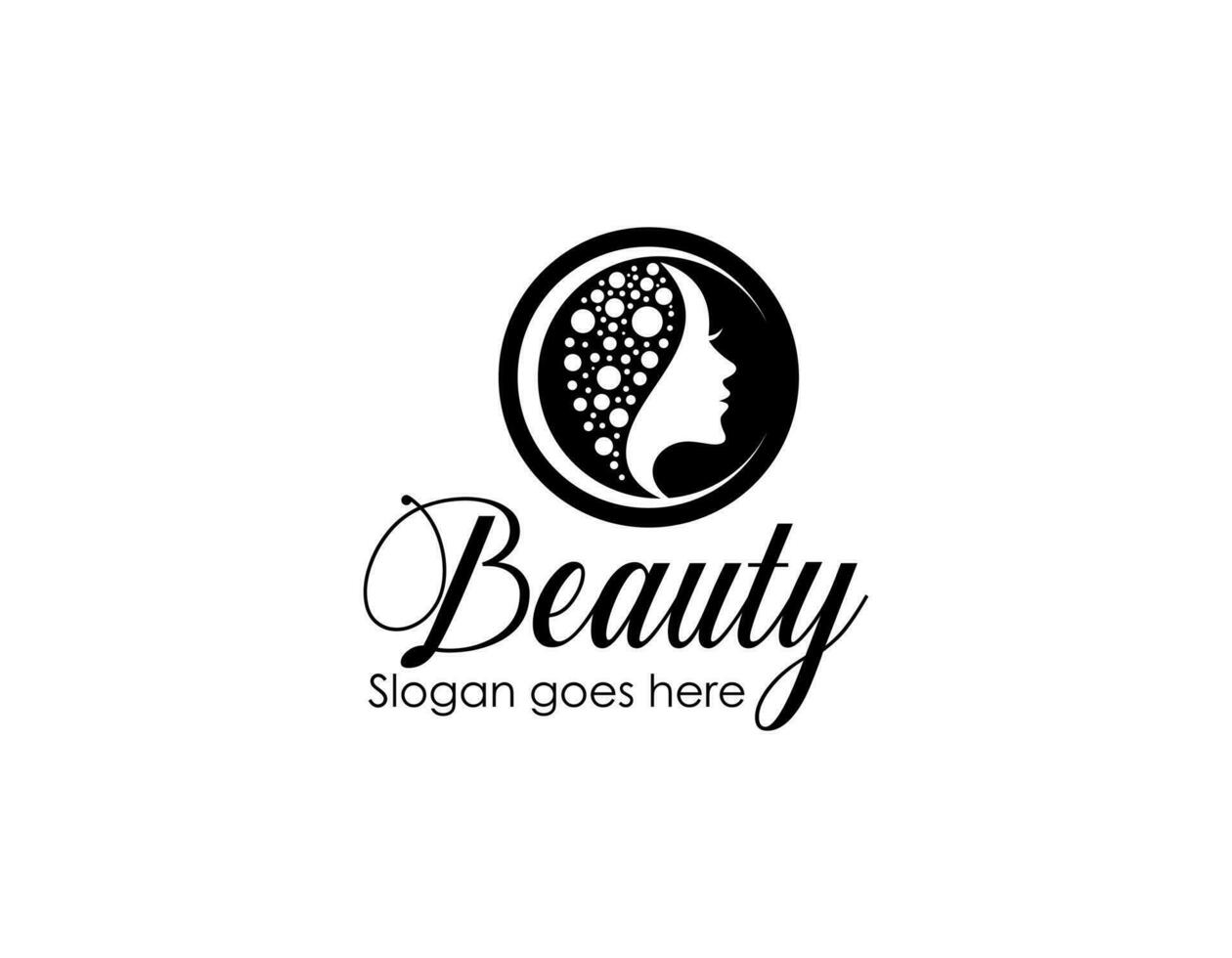 Beauty salon logo template 24824468 Vector Art at Vecteezy