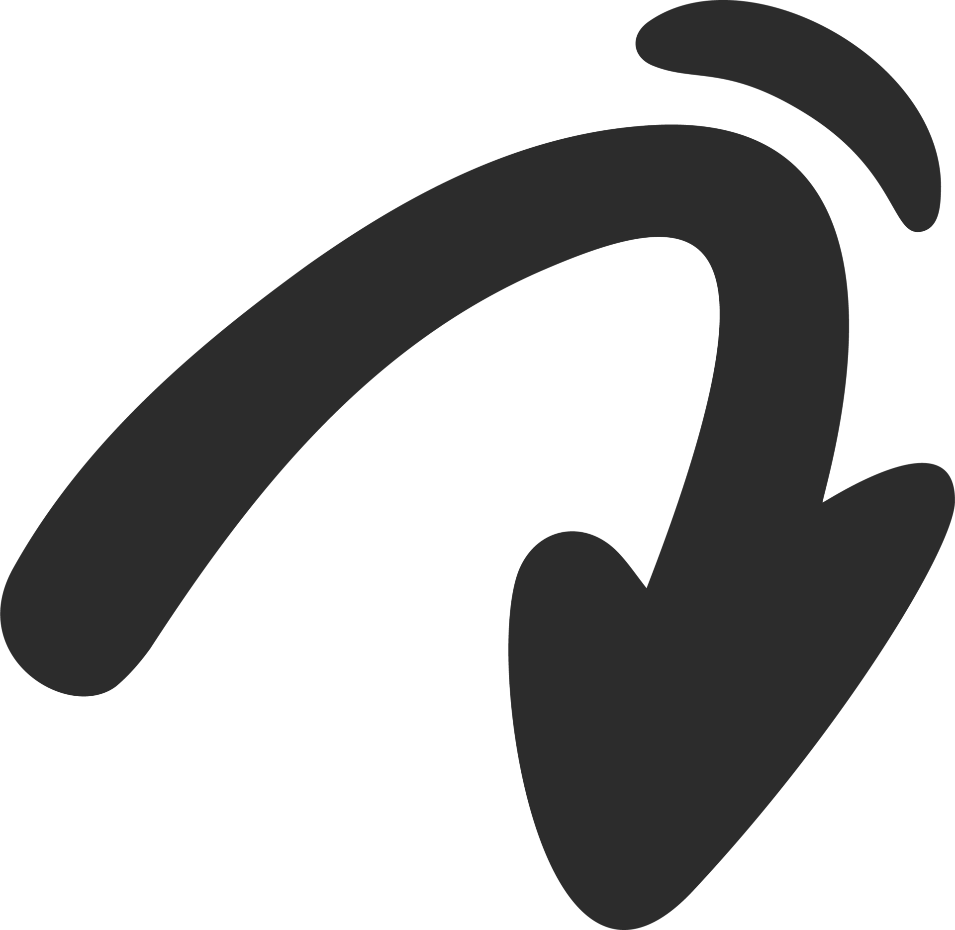 Doodle Arrow Hand Drown Lines And Curve Scribbles Scetch Of Abstract Pointer In Different