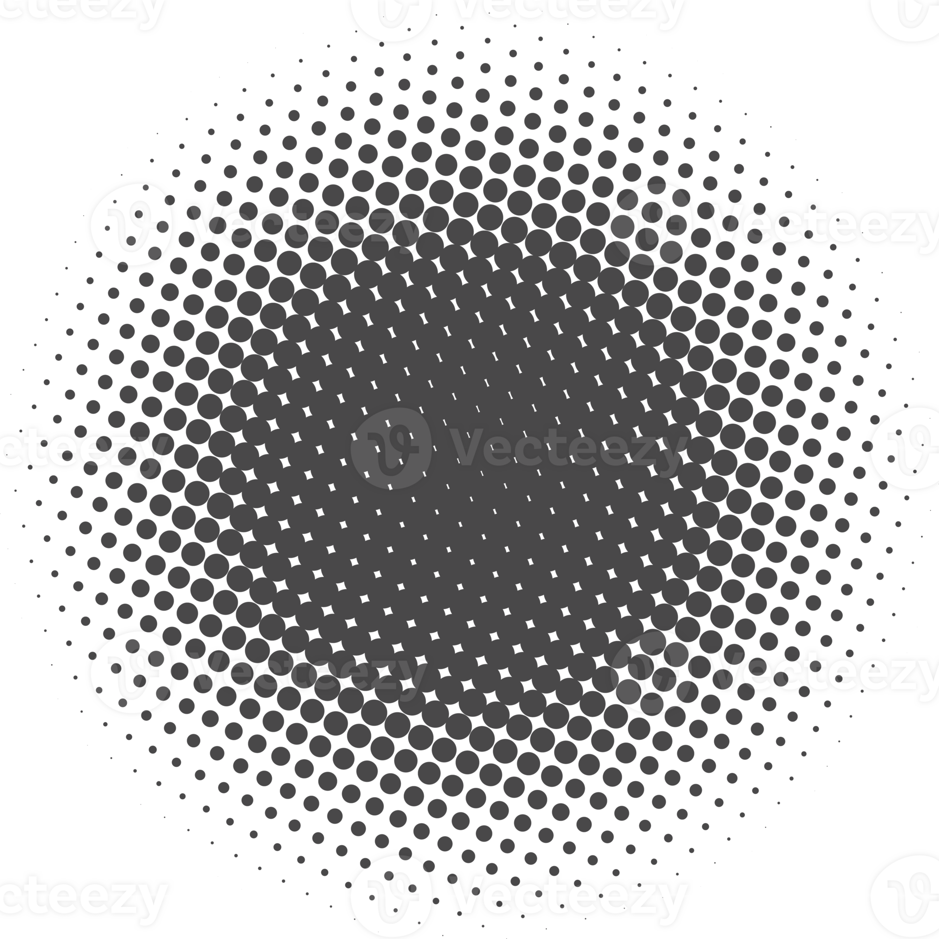 Circle dots with halftone pattern. Round gradient background. Element with gradation points ...