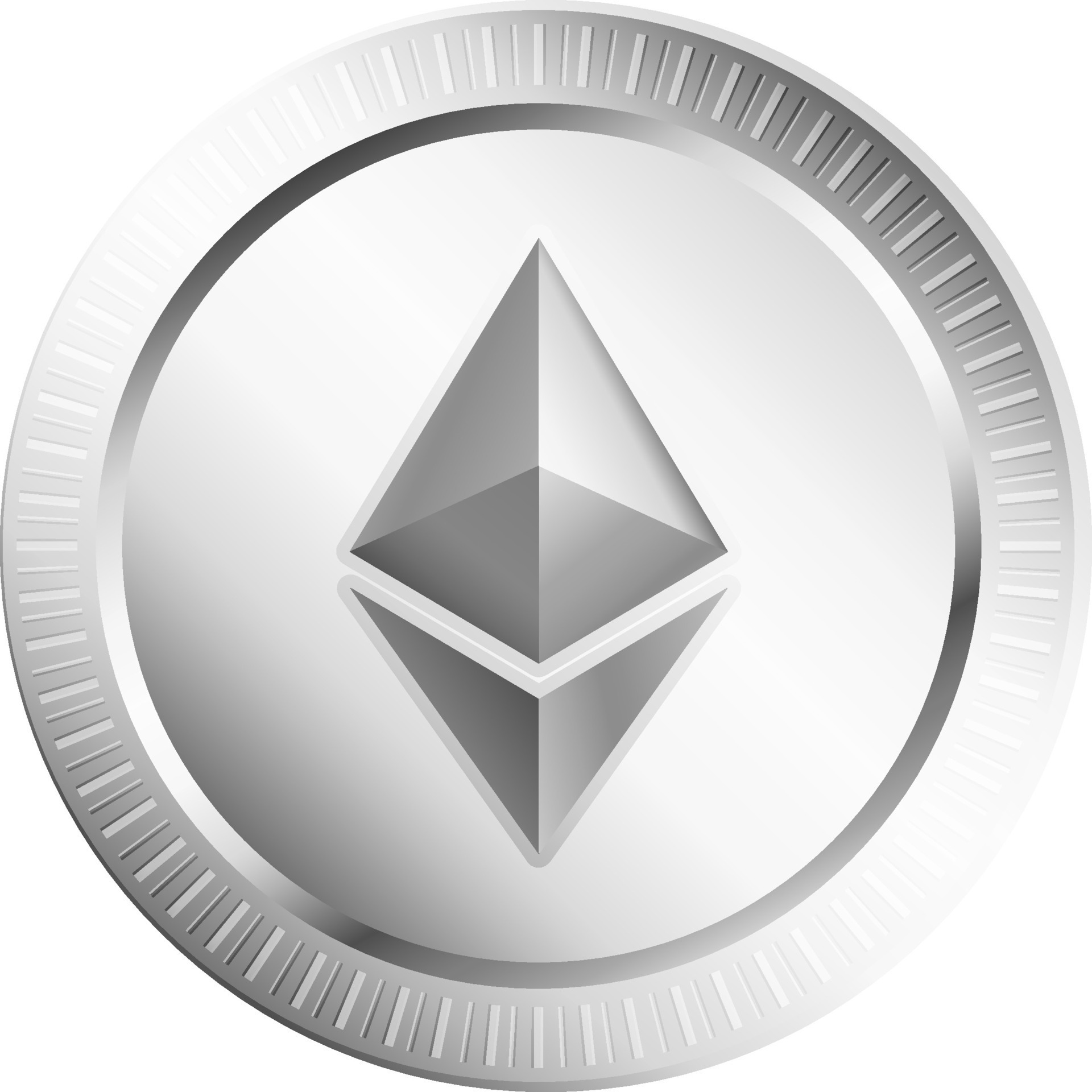 Stack Of Silver Ethereum Coins In Isolated 24826293 Vector Art At Vecteezy Stack Of Silver Ethereum Coins In Isolated 24826293 Vector Art At Vecteezy