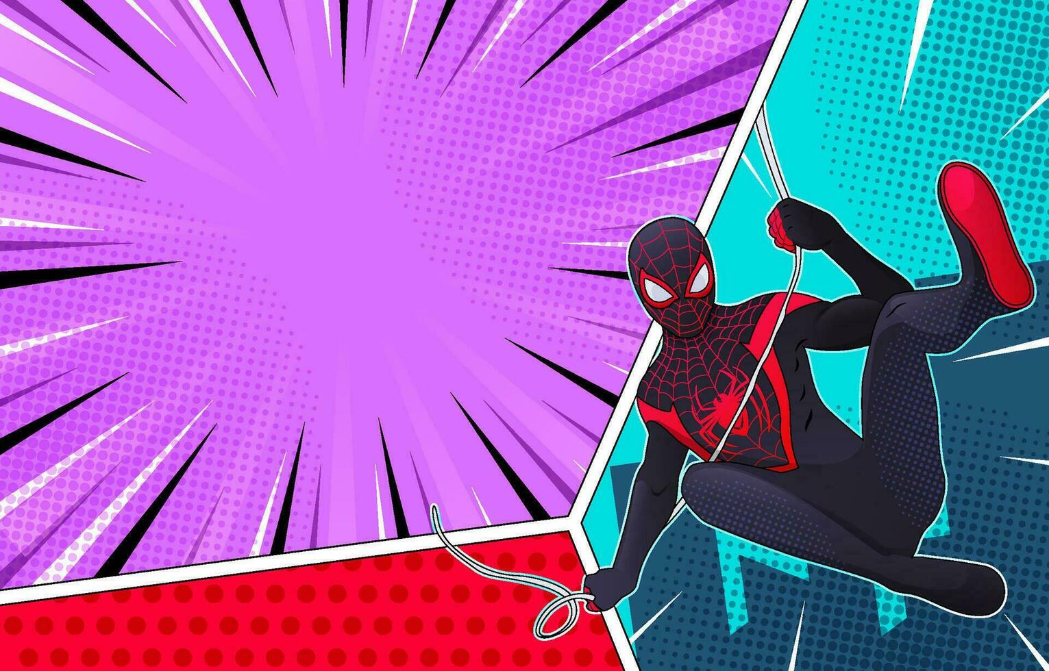Miles Morales Vector Art Icons And Graphics For Free Download