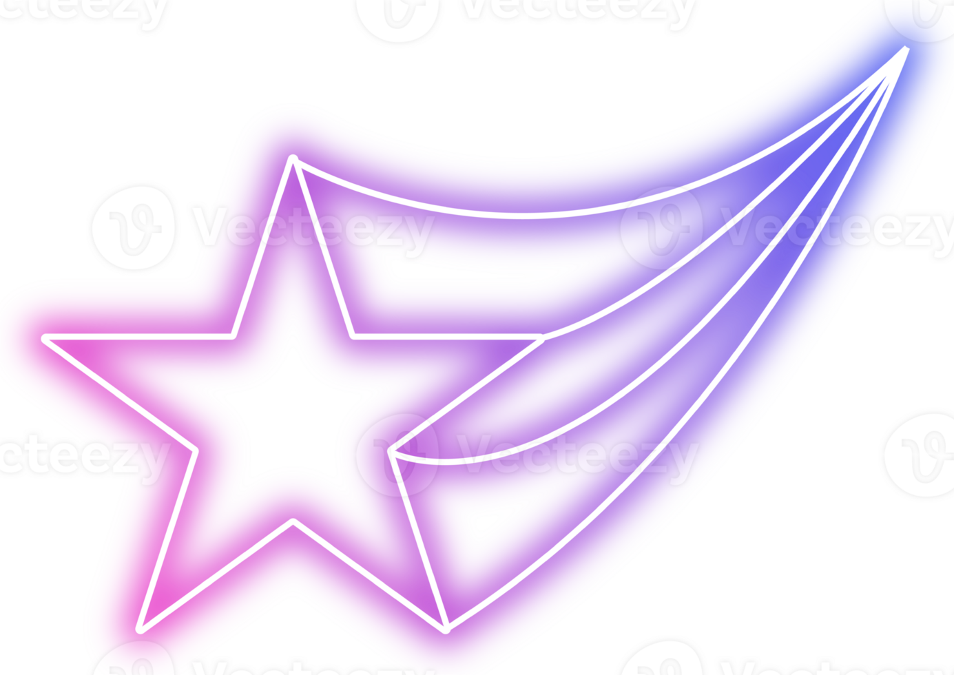 rainbow with star neon animal glow light outline icon element ... rainbow with star neon animal glow light outline icon element ...