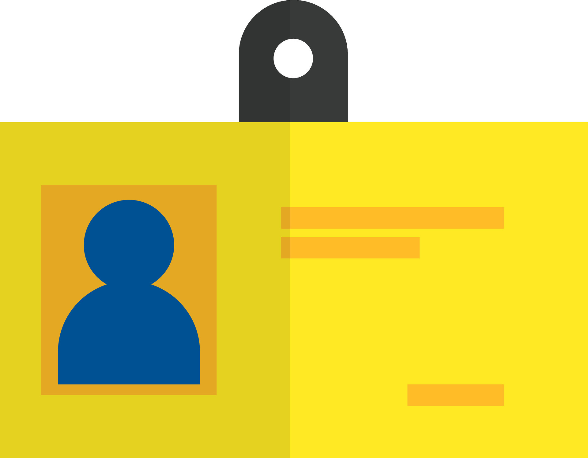 Icon Of Identity Card In Yellow And Blue Color 24836508 Vector Art At icon-of-identity-card-in-yellow-and-blue-color-24836508-vector-art-at