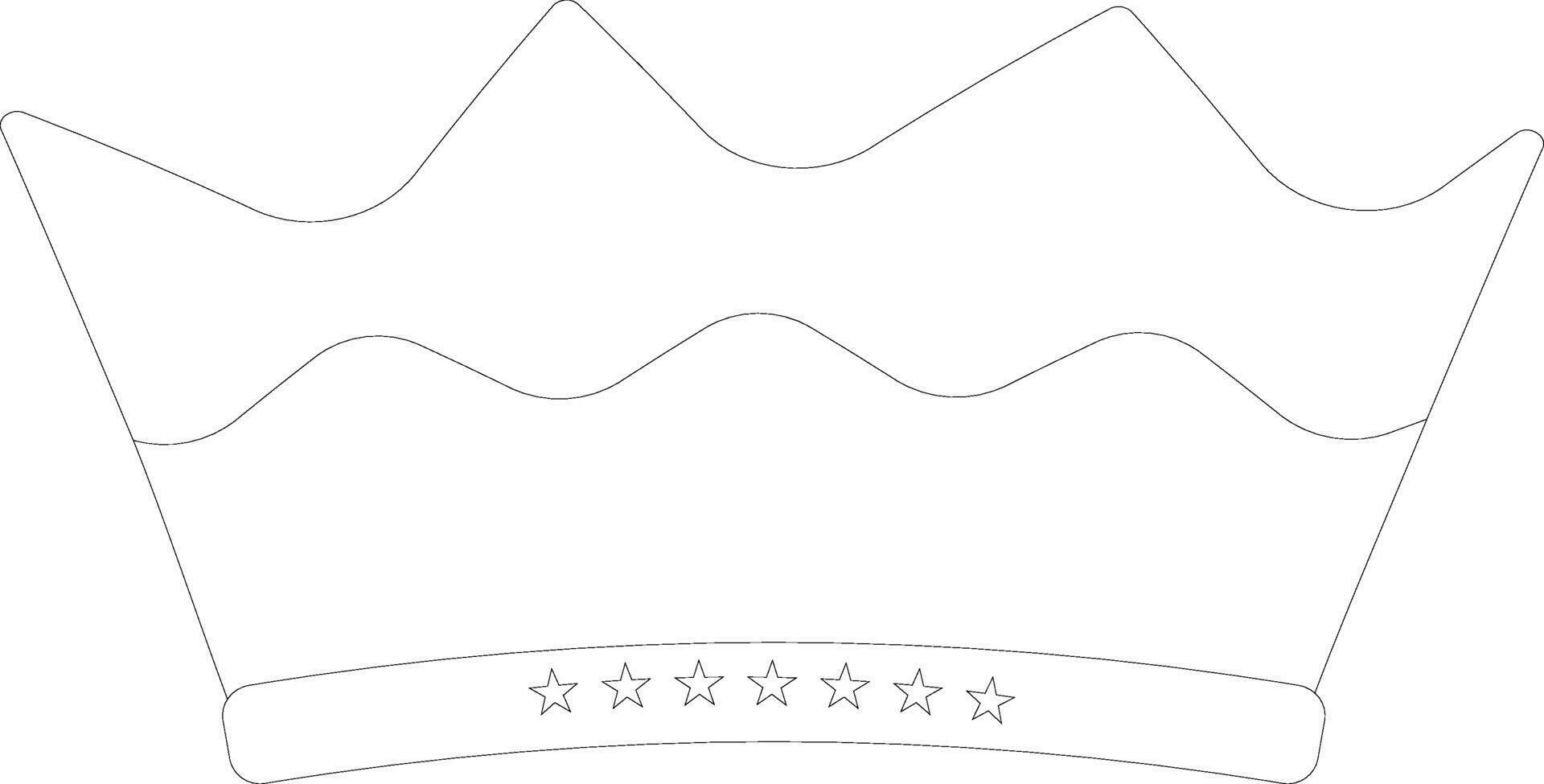 Thin Line Stroke Icon Of Crown 24839116 Vector Art At Vecteezy