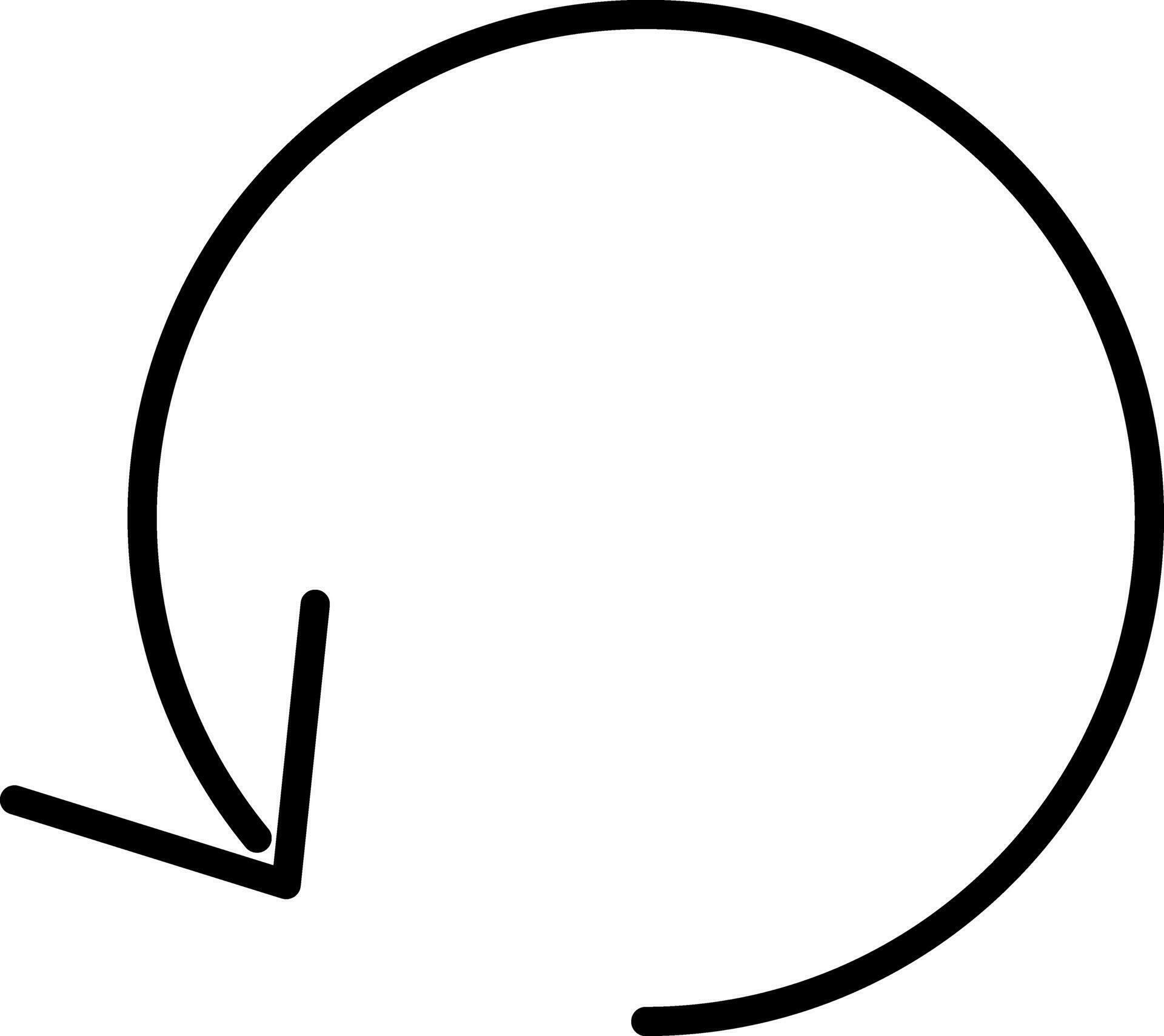 Reload cursor icon in flat style. 24839708 Vector Art at Vecteezy