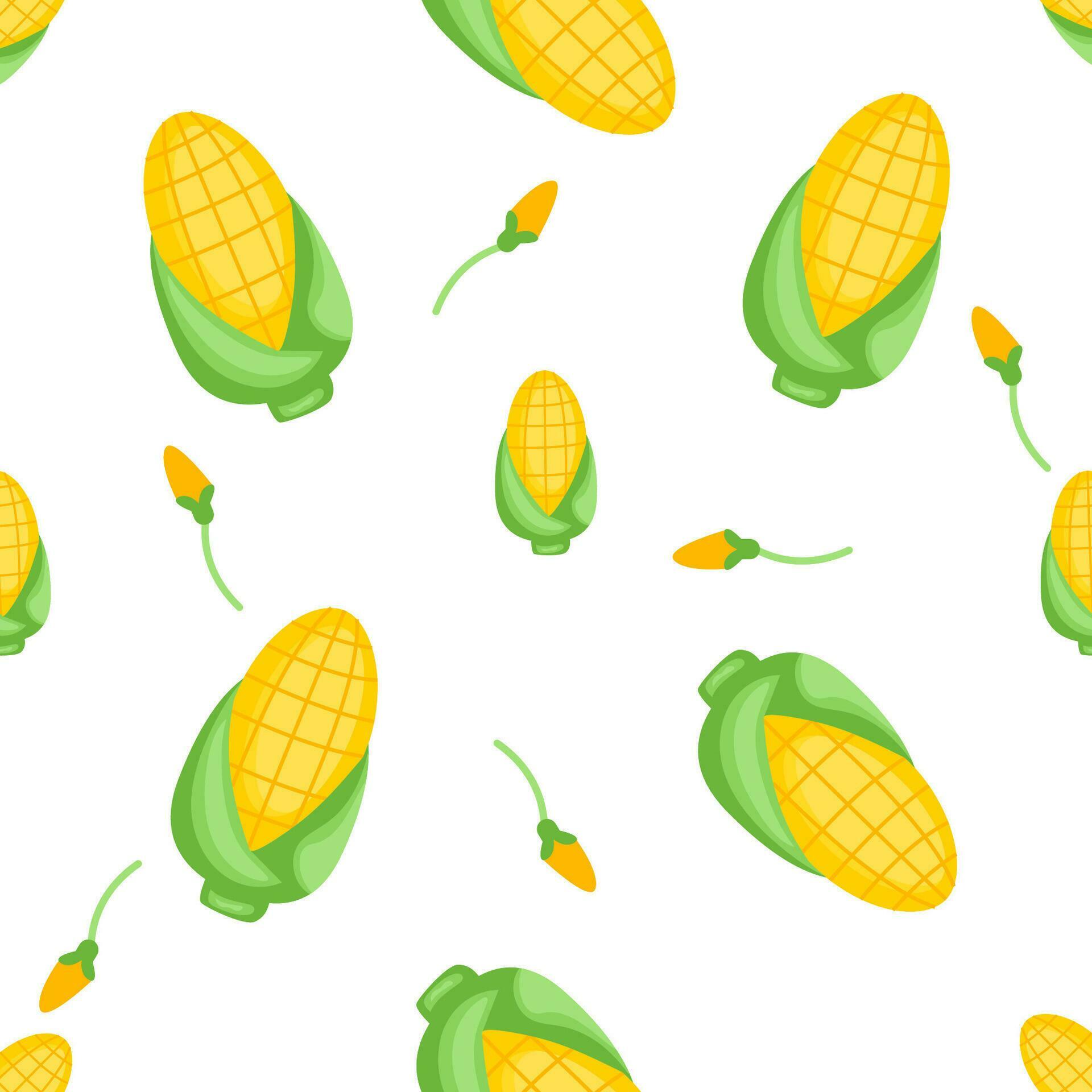 pattern corn vector background 24843571 Vector Art at Vecteezy
