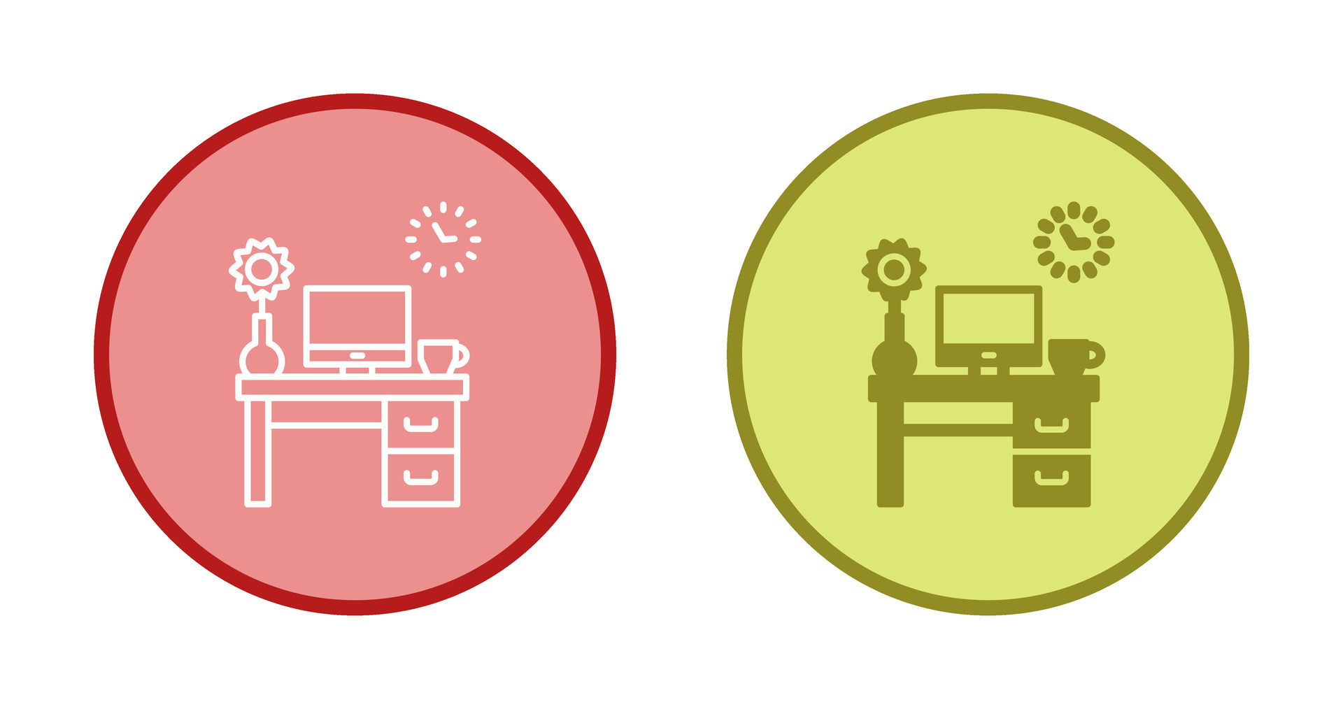 Work Table Vector Icon 24851621 Vector Art at Vecteezy
