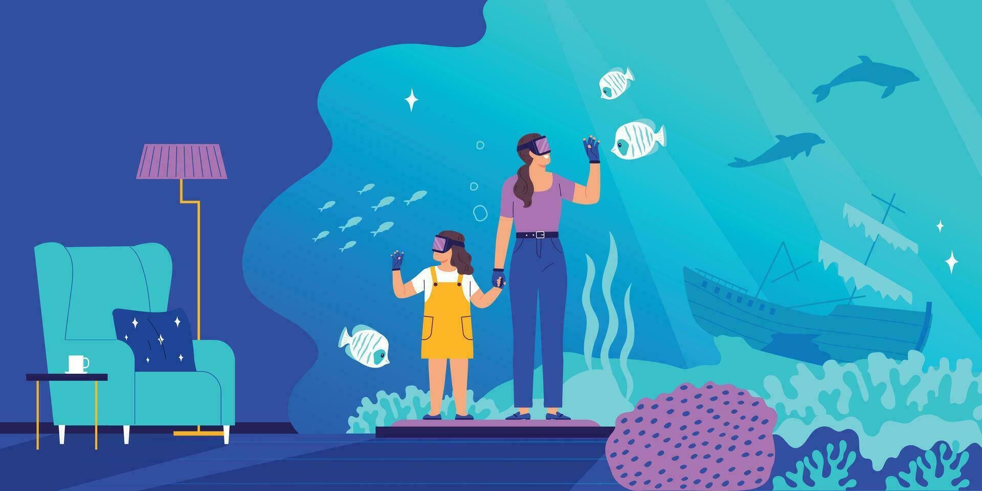 Virtual Reality Flat Composition 24853318 Vector Art at Vecteezy Virtual Reality Flat Composition 24853318 Vector Art at Vecteezy