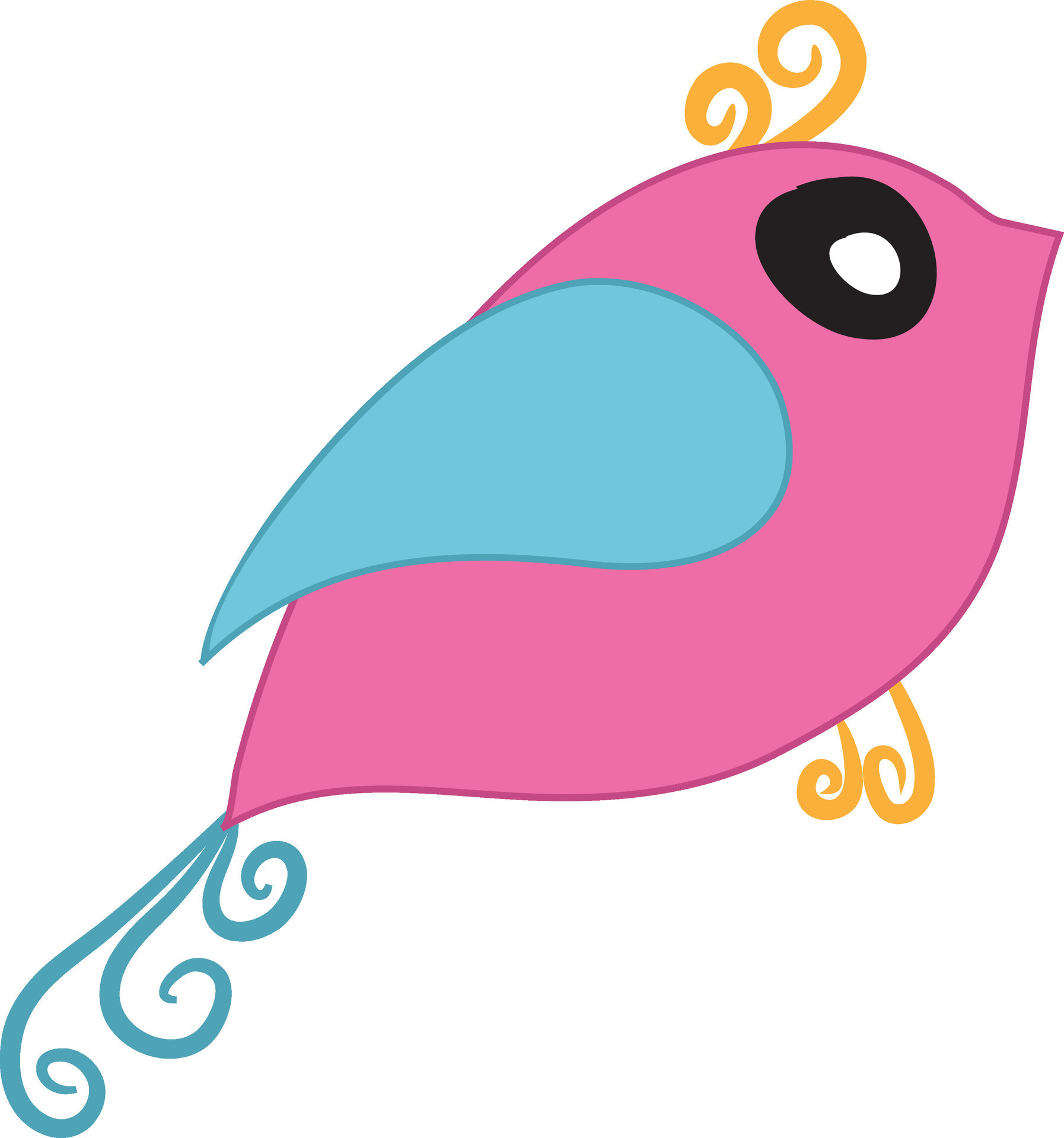 Cute Vector Illustration Of Cartoon Birds 24856118 Vector Art At Vecteezy