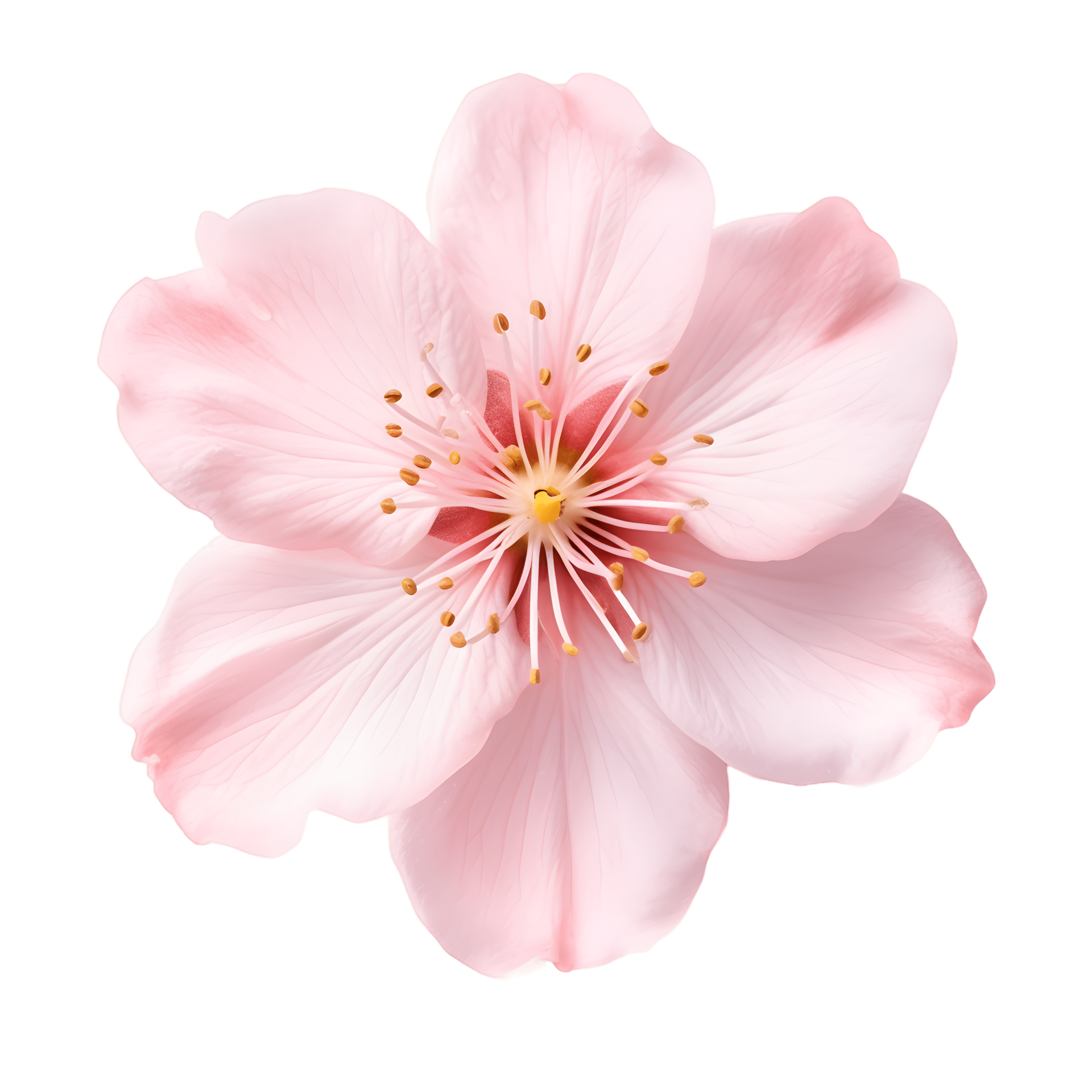 Pink sakura flower isolated on transparent background. 24856595 PNG Pink sakura flower isolated on transparent background. 24856595 PNG