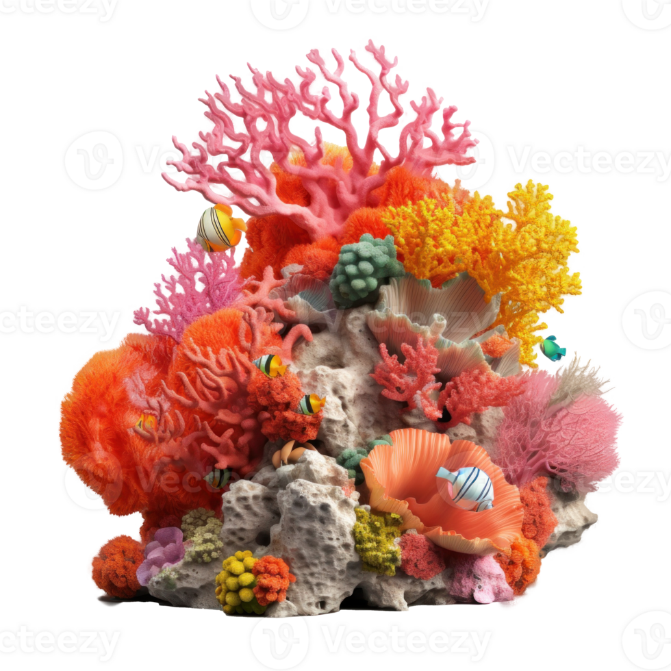 Coral Reef Isolated Illustration 24859553 Png