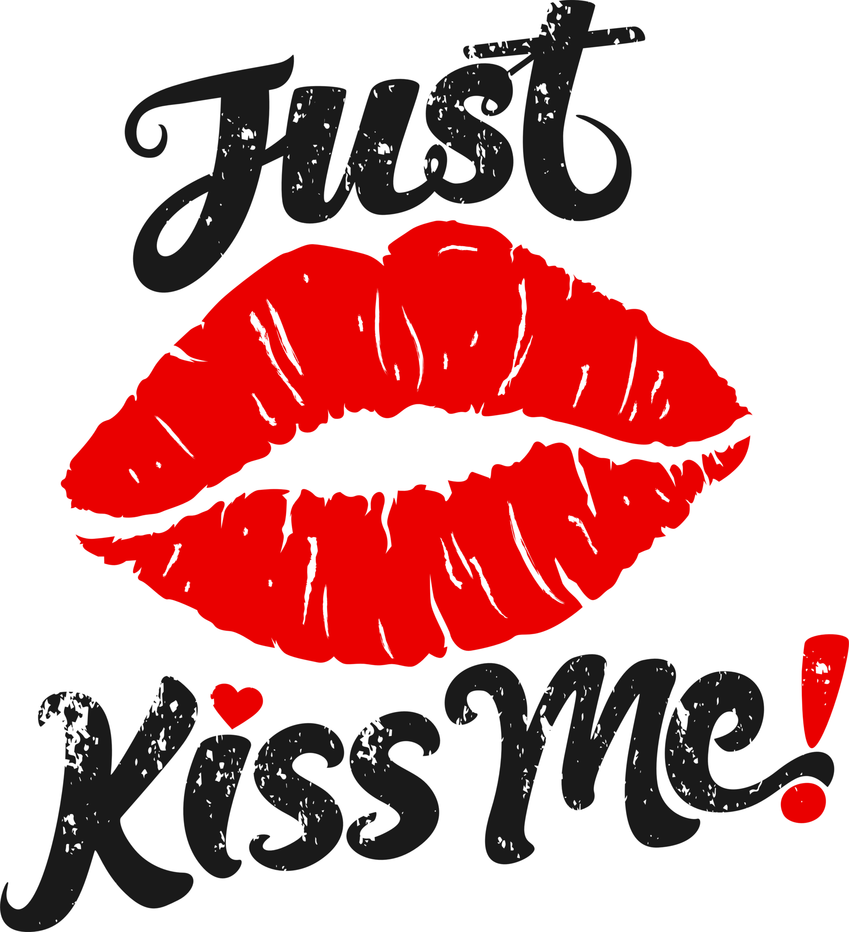 just-kiss-me-love-typography-quote-design-24861190-png