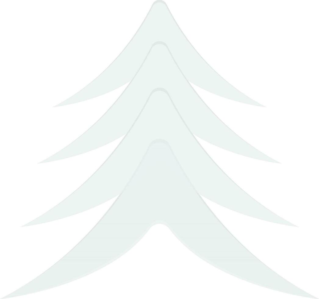 Flat illustration of Christmas Tree. 24861191 Vector Art at Vecteezy