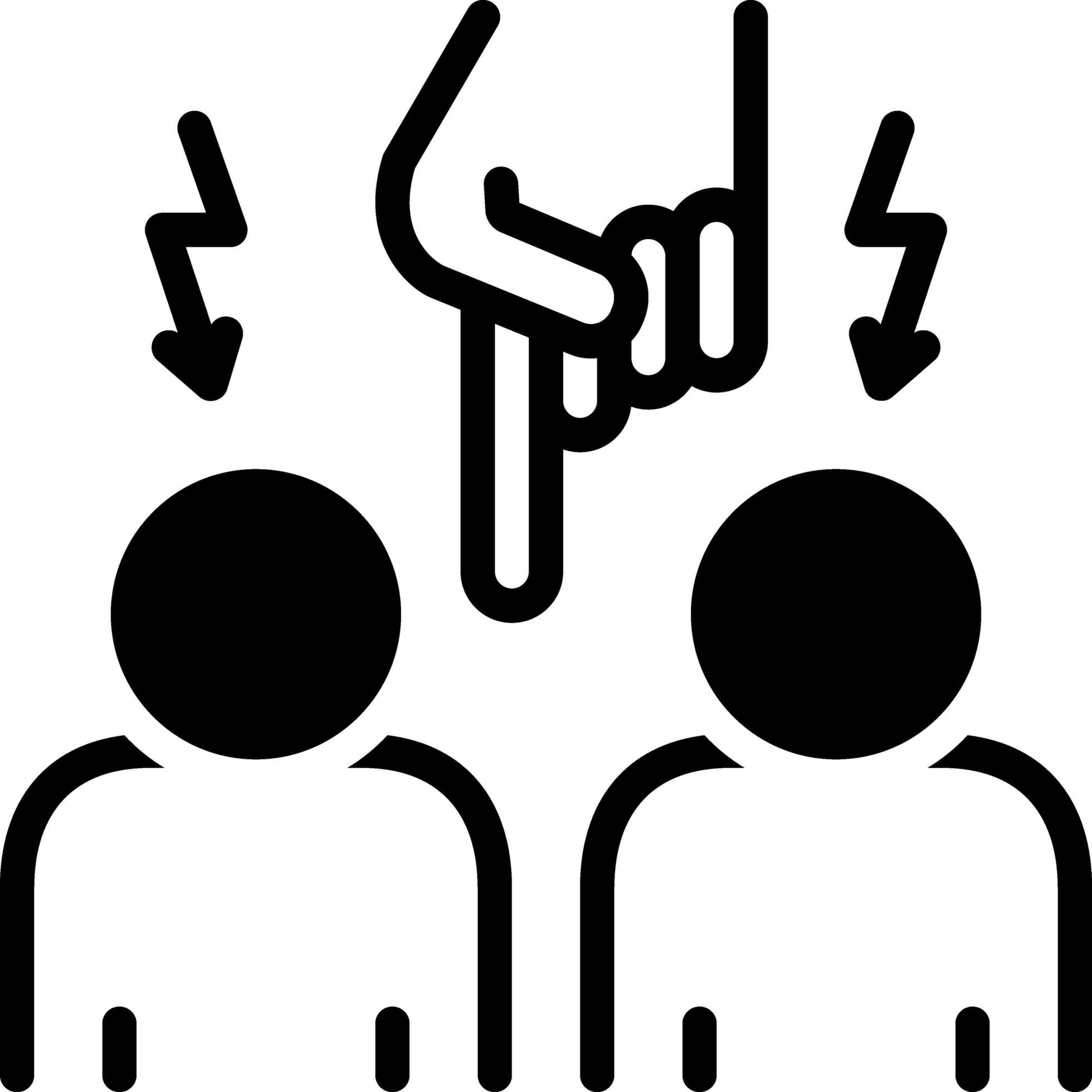 solid icon for interfere 24870407 Vector Art at Vecteezy