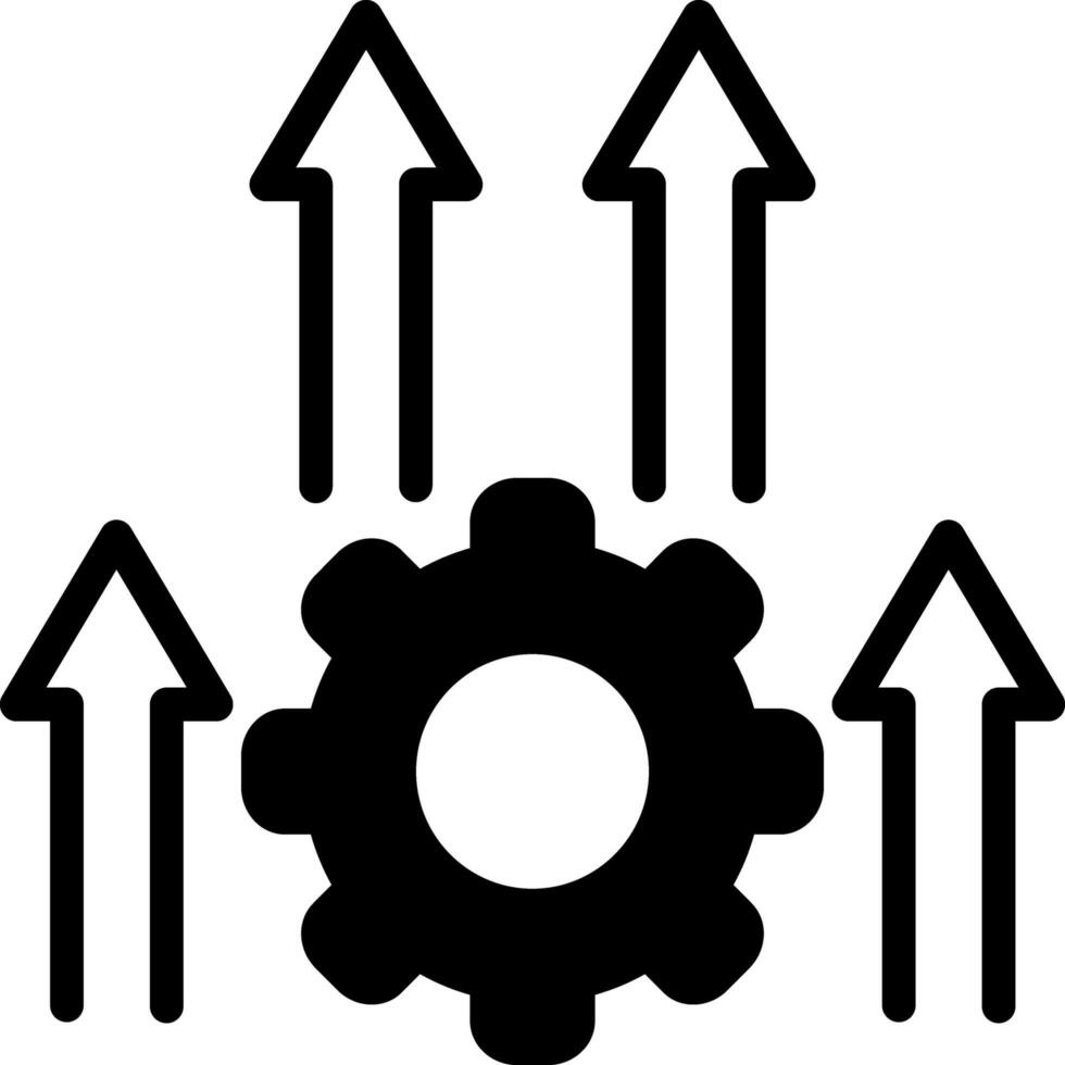 solid icon for inprocessing 24870598 Vector Art at Vecteezy