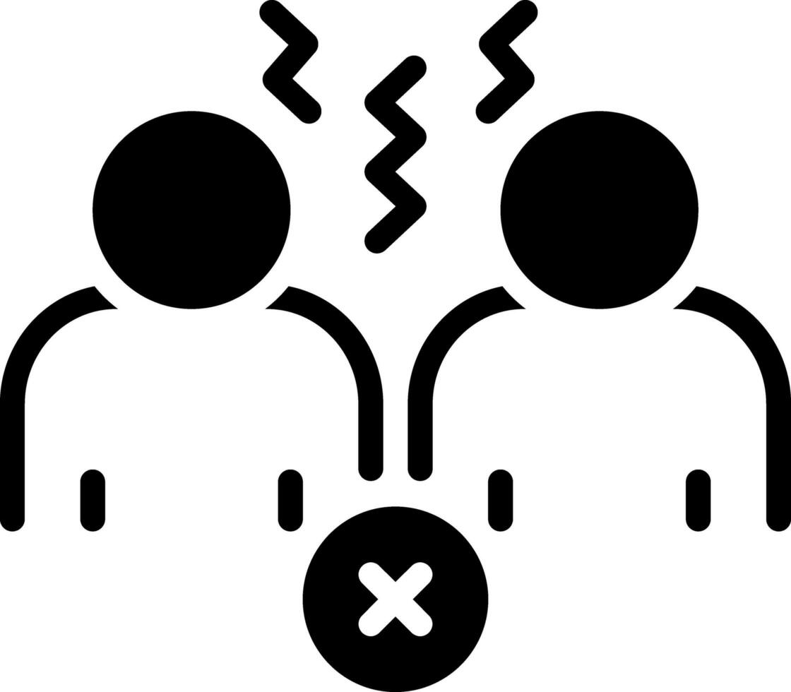 solid icon for incompatible 24870973 Vector Art at Vecteezy