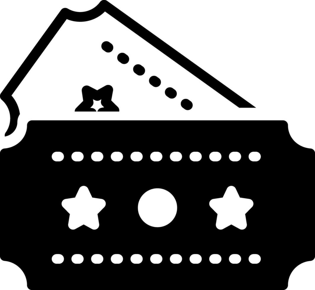 solid icon for ticket 24871526 Vector Art at Vecteezy