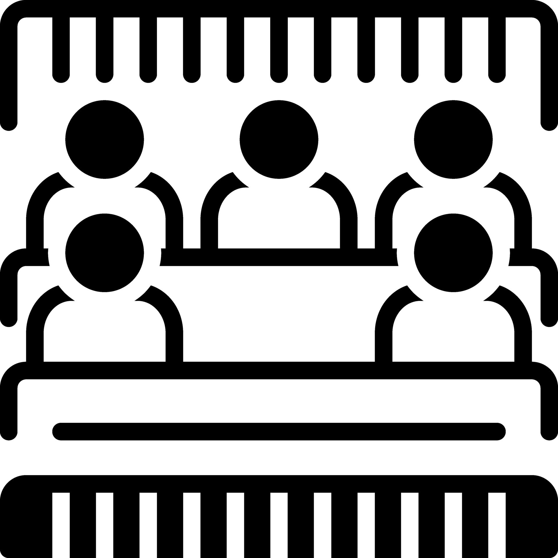 solid icon for bleacher 24871592 Vector Art at Vecteezy