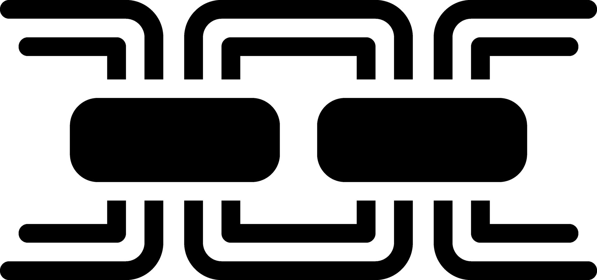 solid icon for chain 24871595 Vector Art at Vecteezy