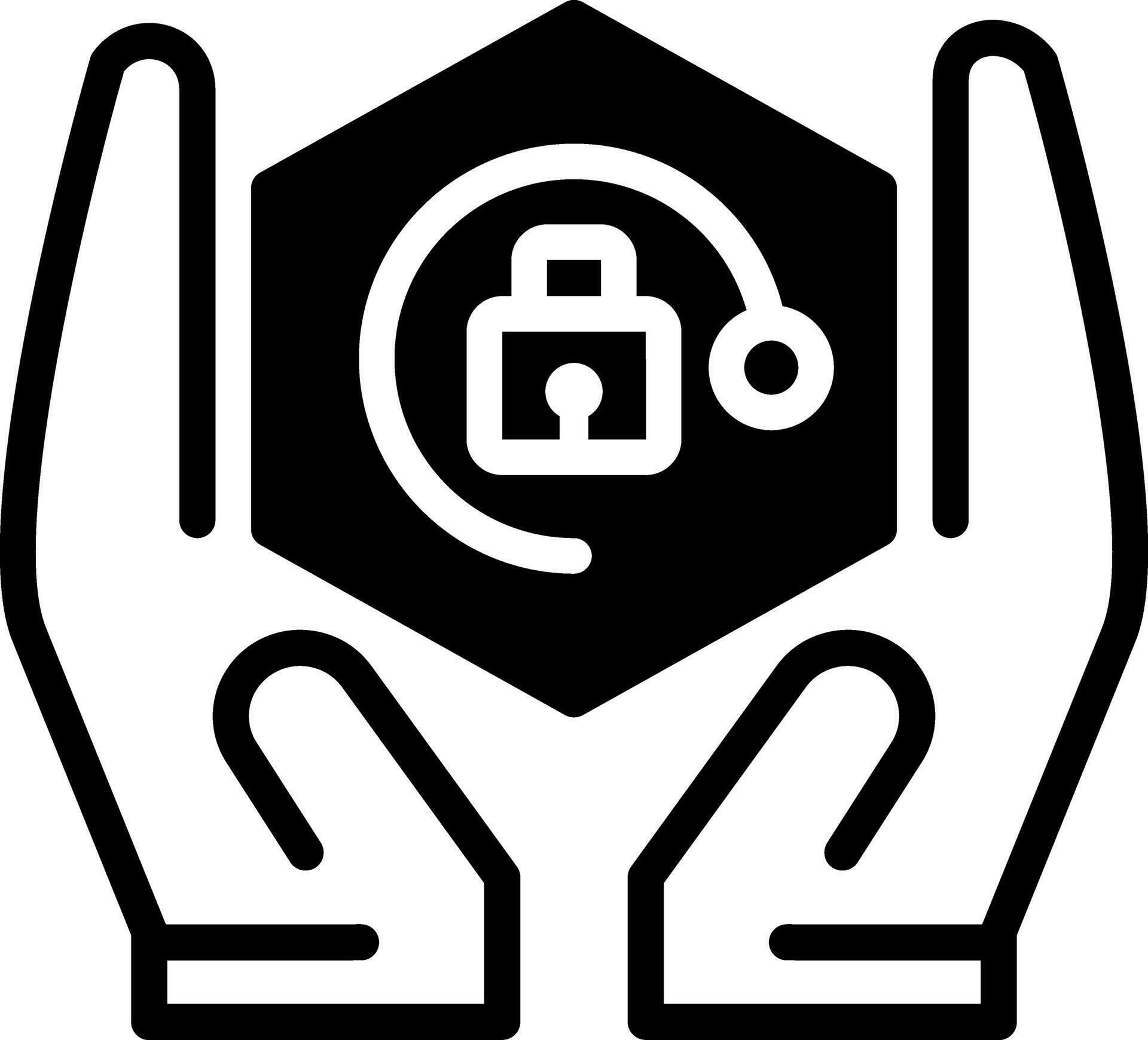 solid icon for safety 24871606 Vector Art at Vecteezy