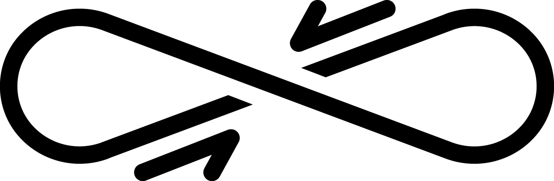 solid icon for loop 24871714 Vector Art at Vecteezy