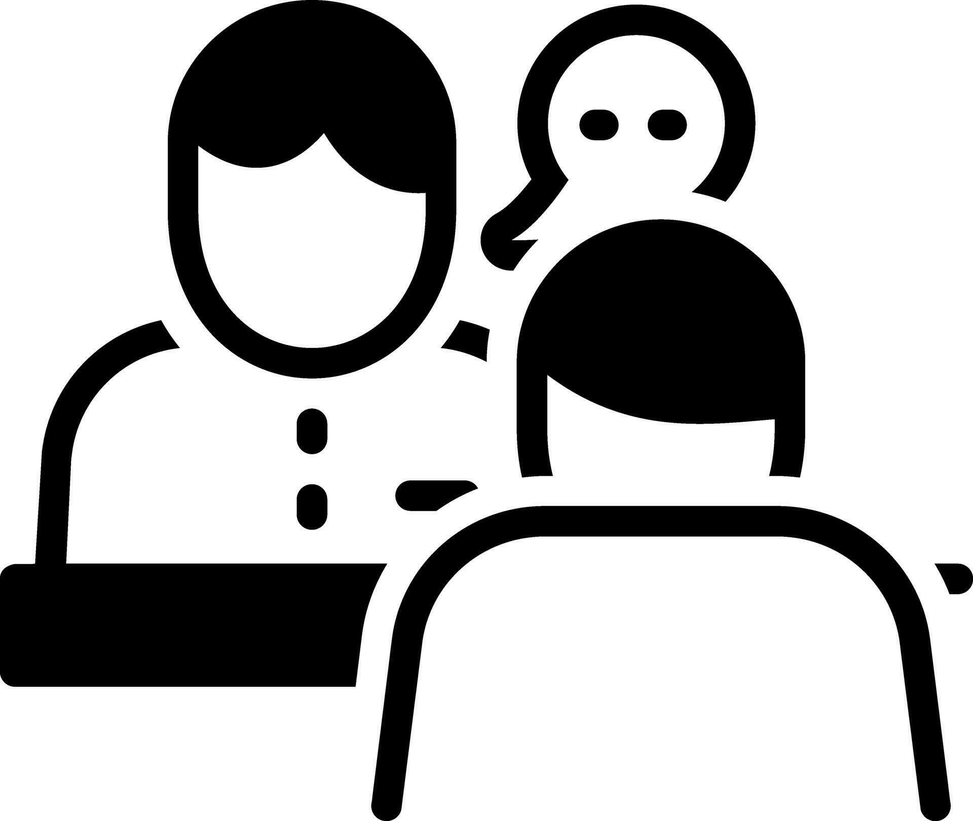 solid icon for consulting 24871770 Vector Art at Vecteezy